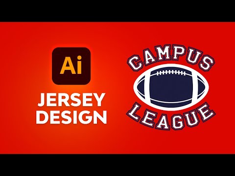 How to Create a Sports Jersey Design in Illustrator - Dezign Ark