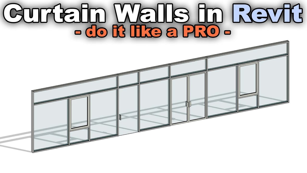 Curtain Walls in Revit - Beginner to PRO Tutorial - Dezign Ark Curtain Walls in Revit - Beginner to PRO Tutorial - Dezign Ark