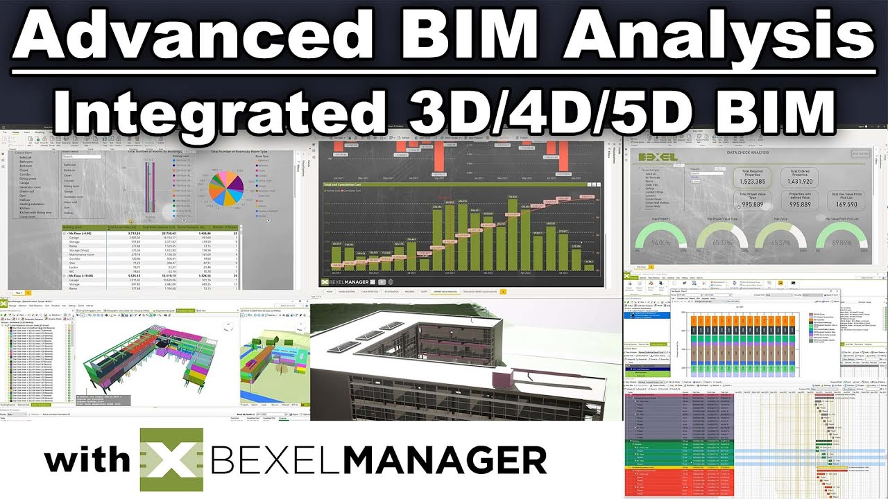 Advanced Bim Analysis With Bexel Manager Integrated 3d 4d 5d Workflow