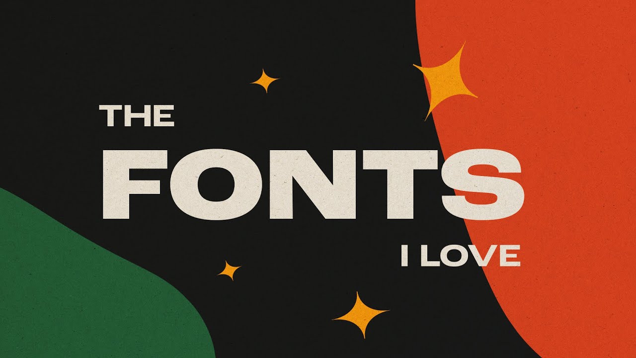 🔥 My Favourite Fonts for Graphic Design: Tried, Tested, and Loved ...
