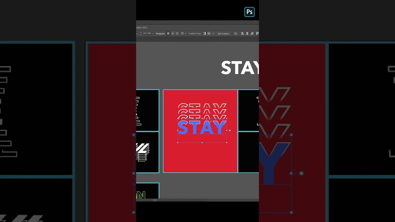 Transform Text Effect Illustrator Tutorial Shorts Trending Shorts