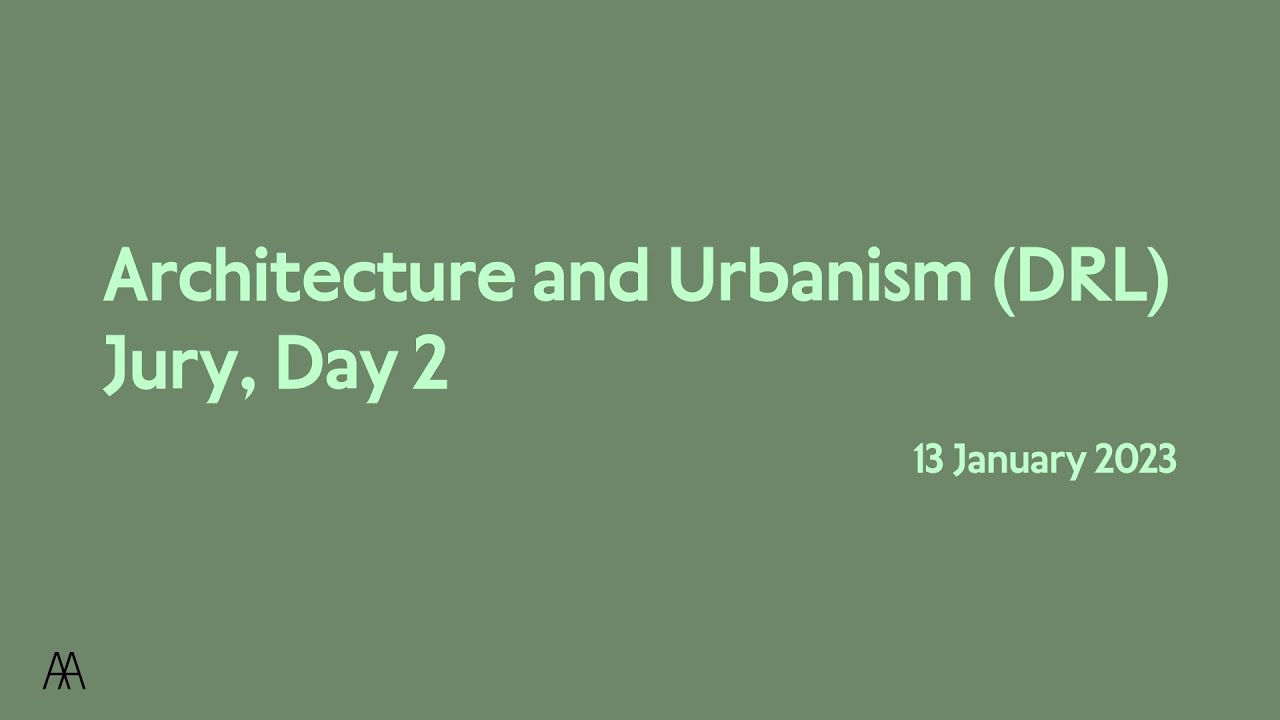 Design Research Laboratory (DRL) MArch jury Day 02 - Dezign Ark