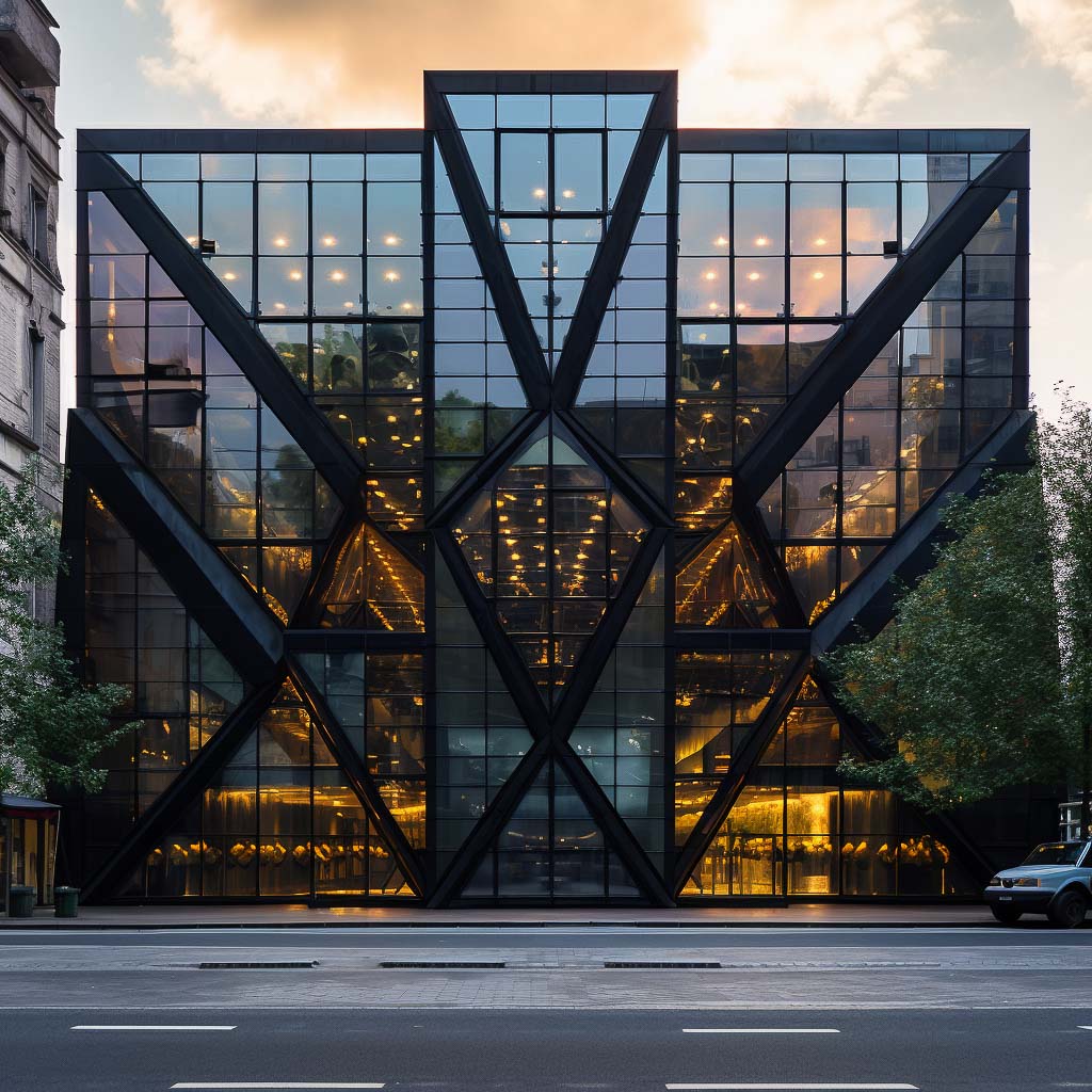 Steel and Glass building Concept 21 - Dezign Ark