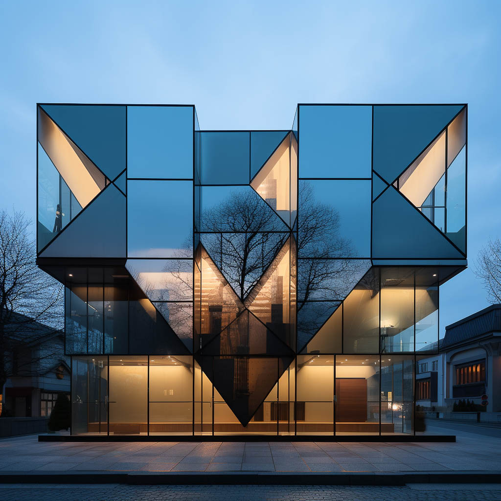 Steel and Glass building Concept 168 - Dezign Ark