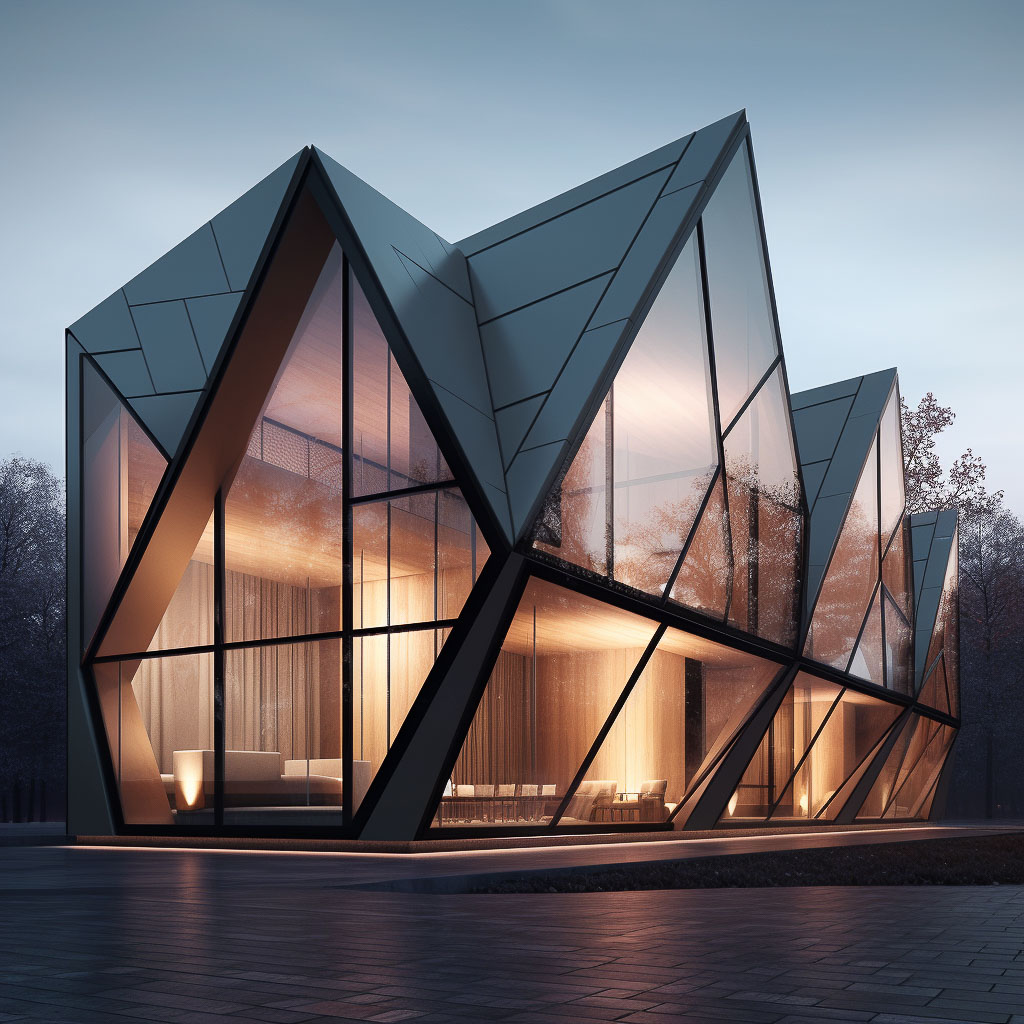 Steel and Glass building Concept 208 - Dezign Ark