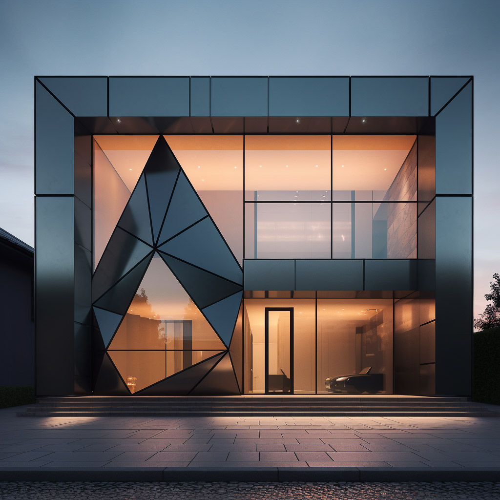 Steel and Glass building Concept 278 - Dezign Ark