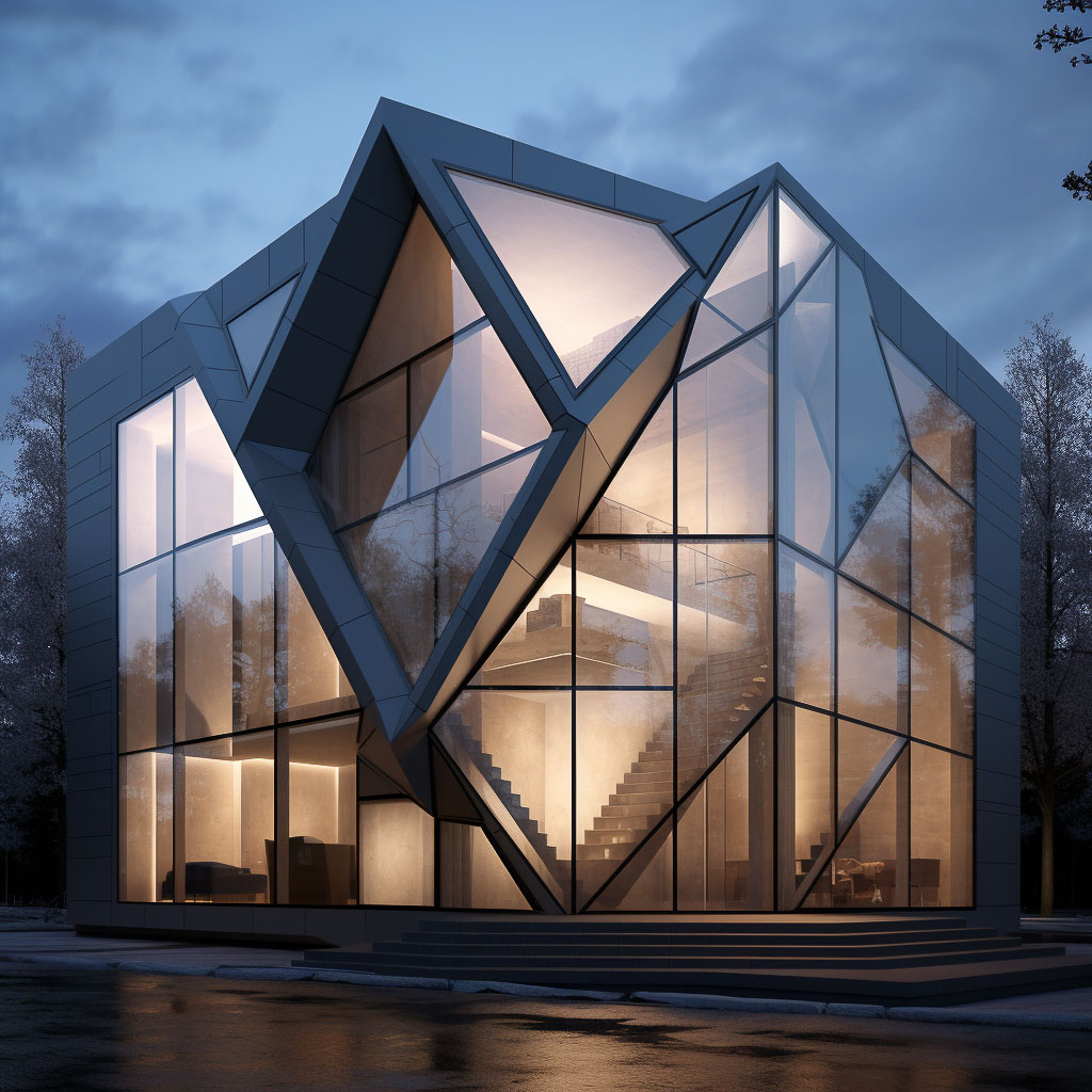 Steel and Glass building Concept 335 - Dezign Ark