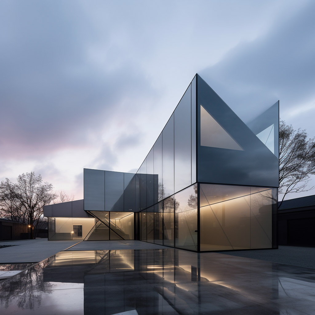 Steel and Glass building Concept 749 - Dezign Ark