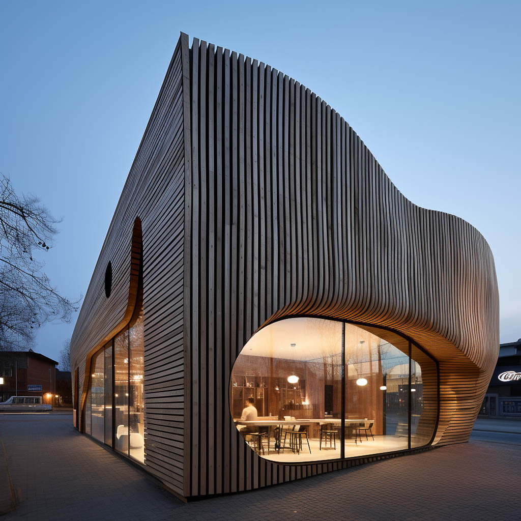 Timber Building Concept 1014 - Dezign Ark