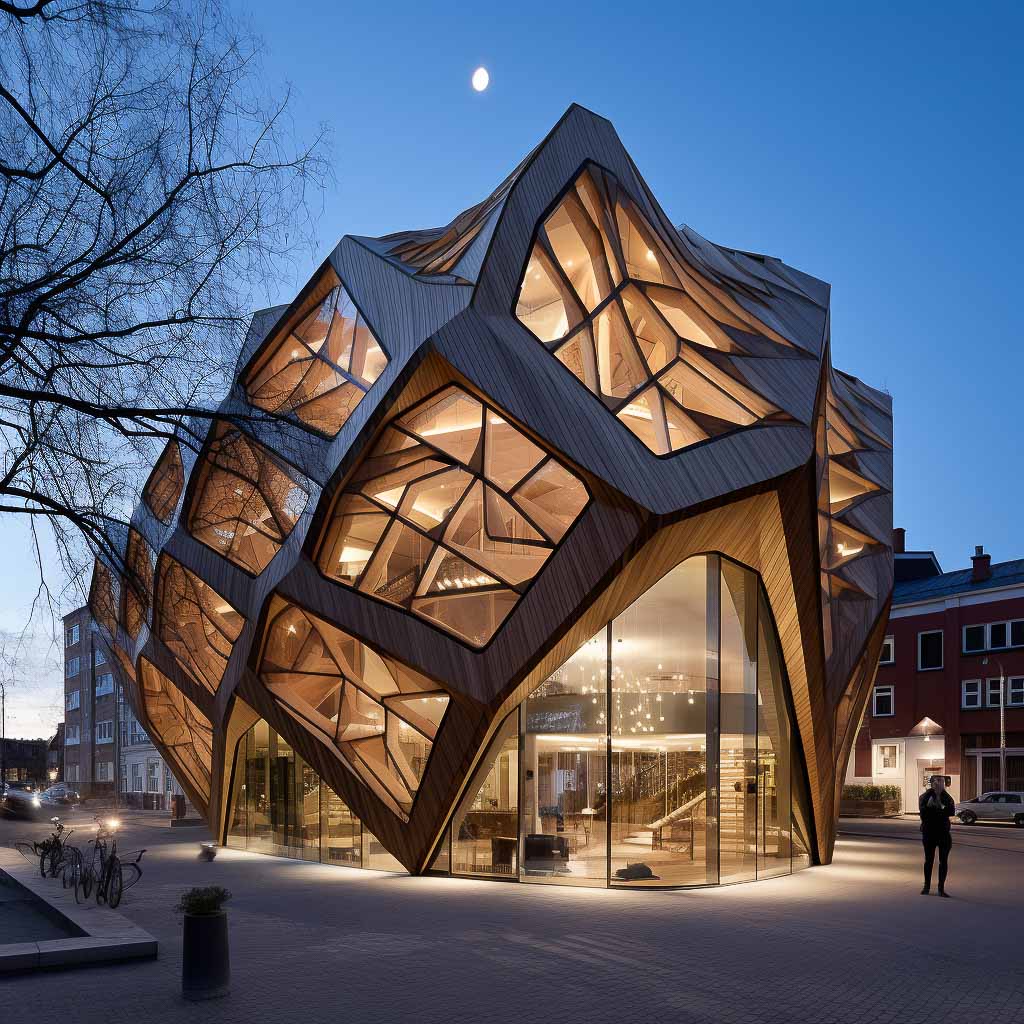 Timber Building Concept 1154 - Dezign Ark
