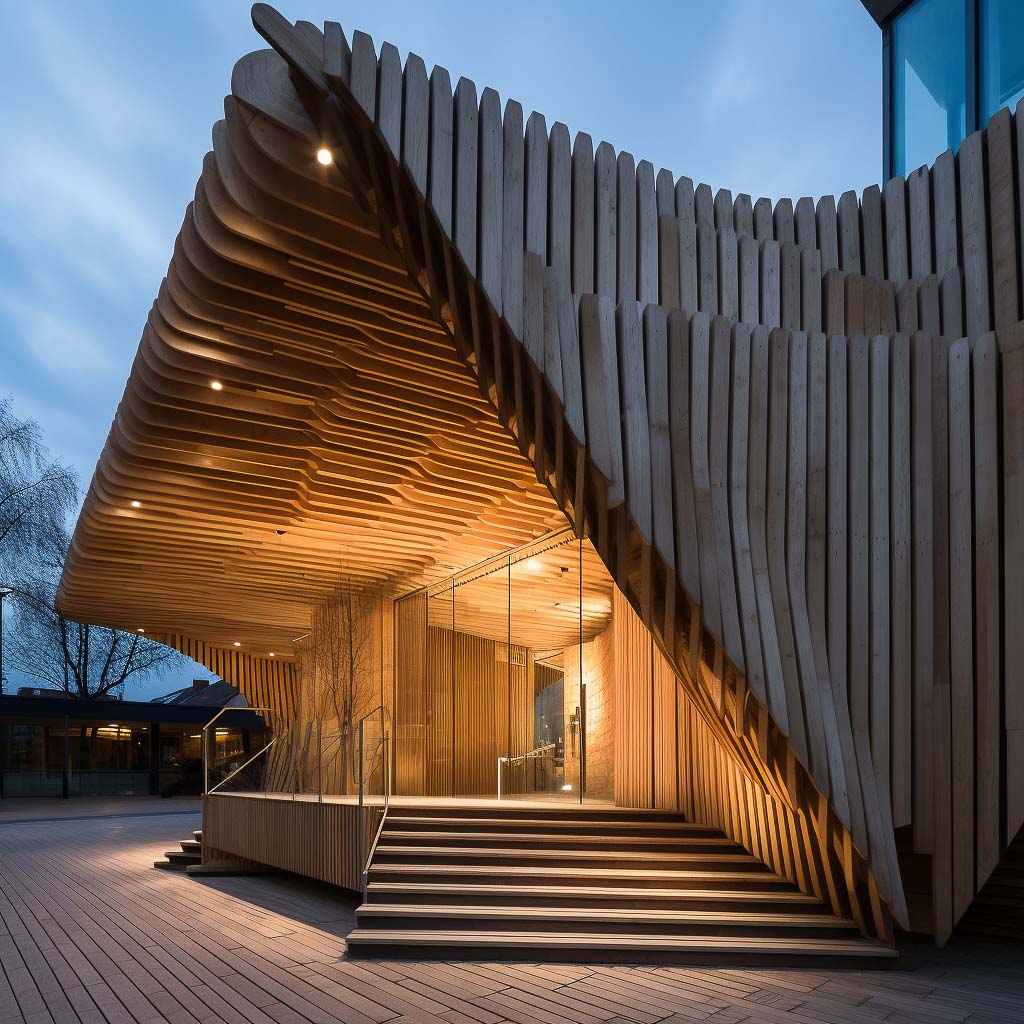 Timber Building Concept 1290 - Dezign Ark