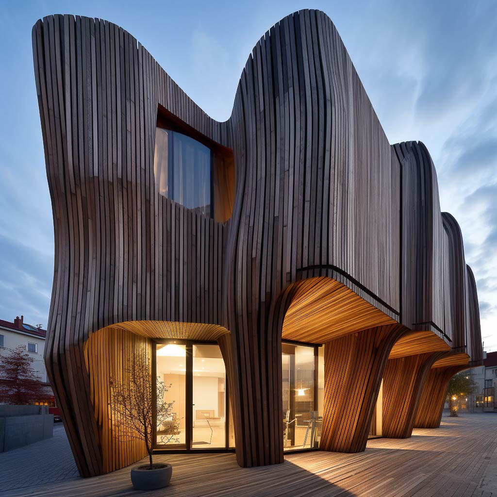 Timber Building Concept 1296 - Dezign Ark