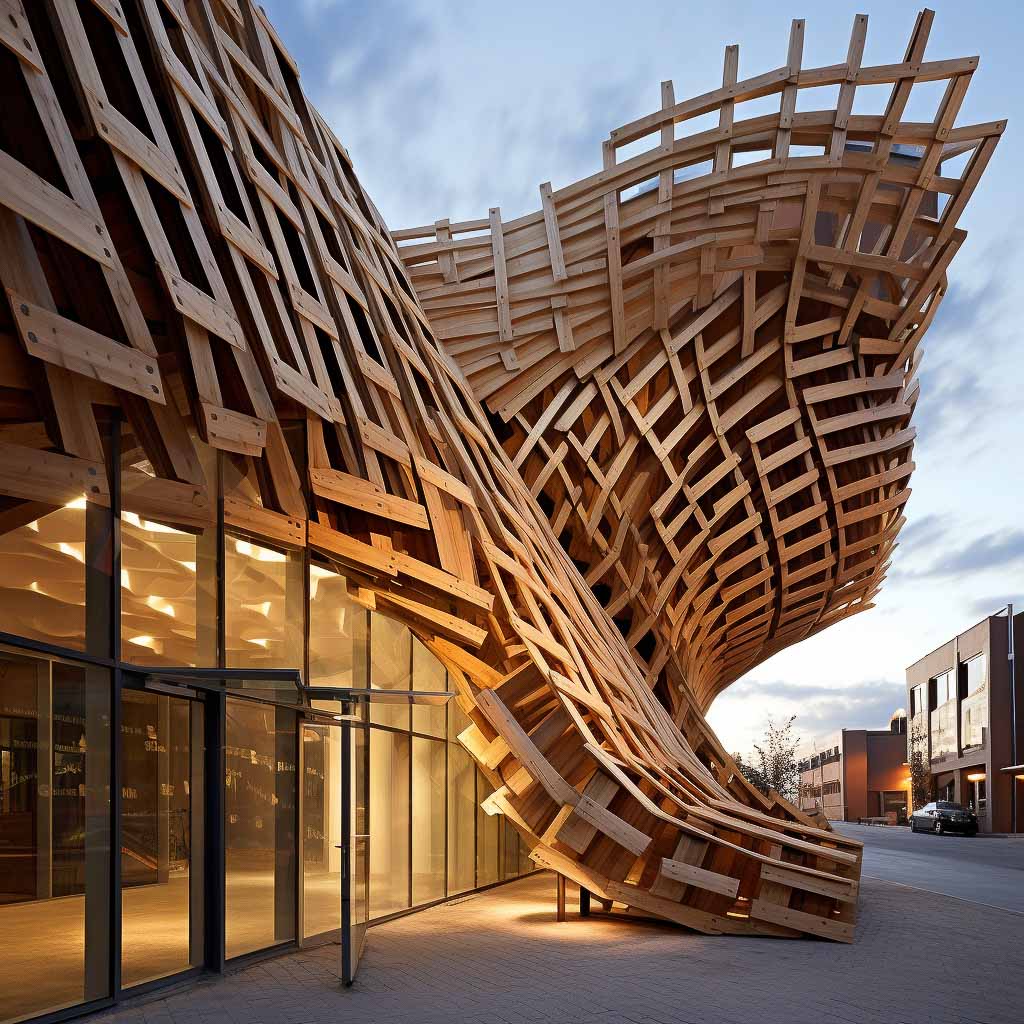 Timber Building Concept 1369 - Dezign Ark