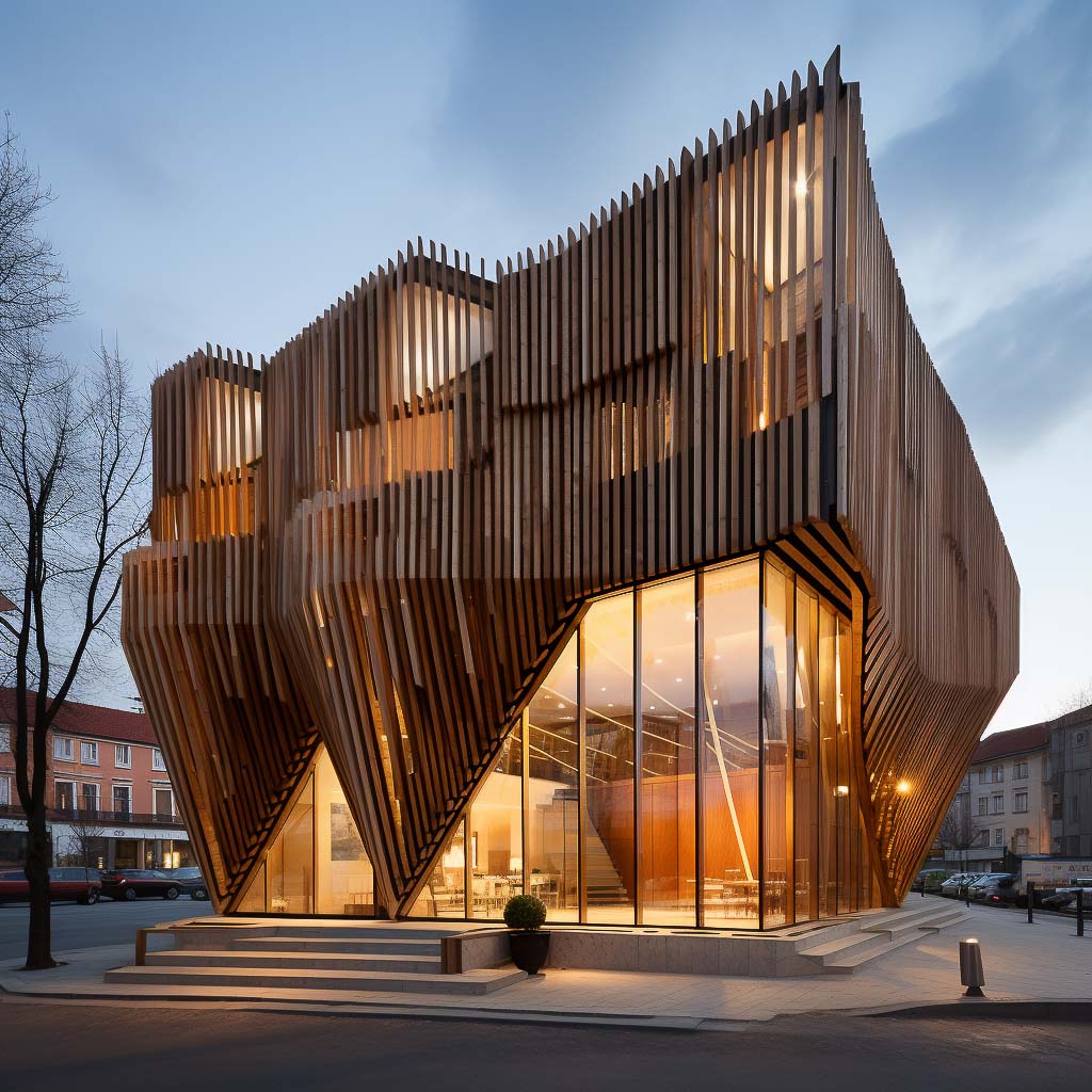 Timber Building Concept 1420 - Dezign Ark