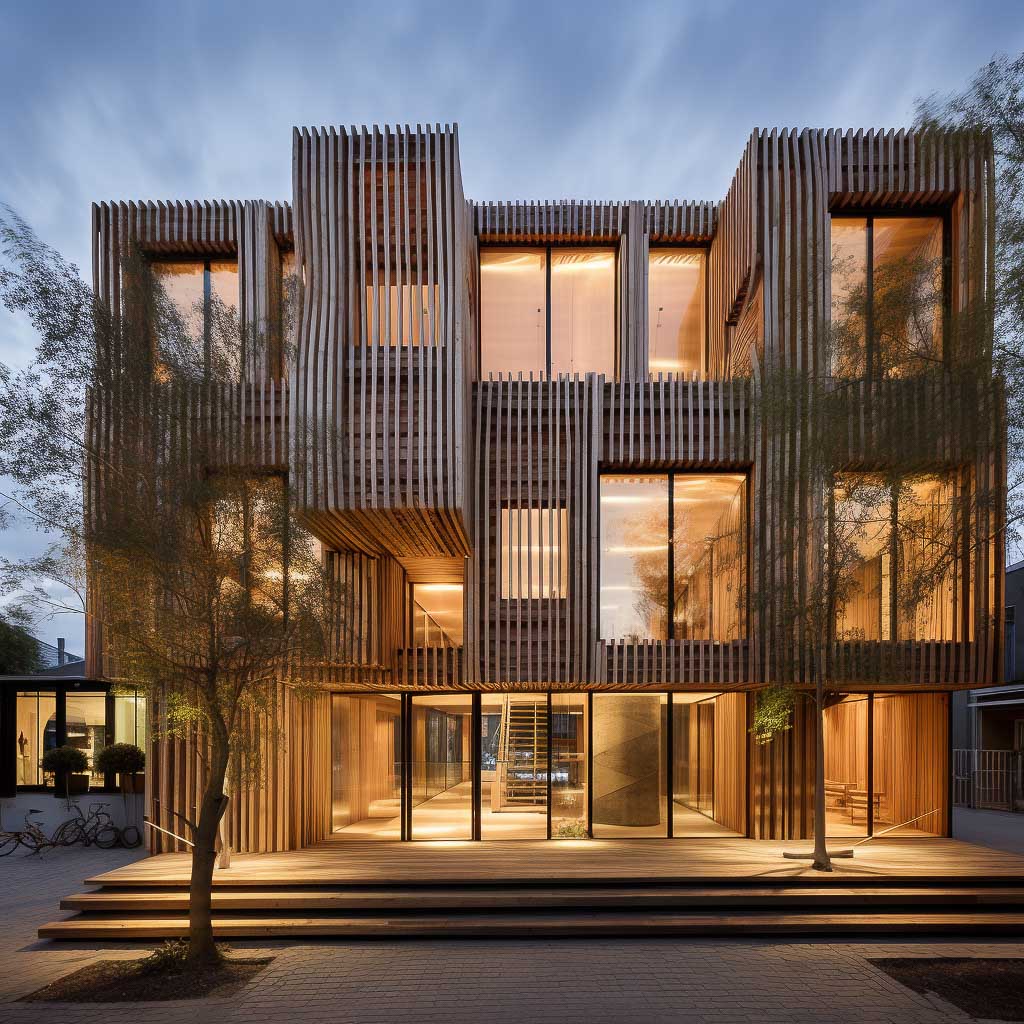 Timber Building Concept 1447 - Dezign Ark