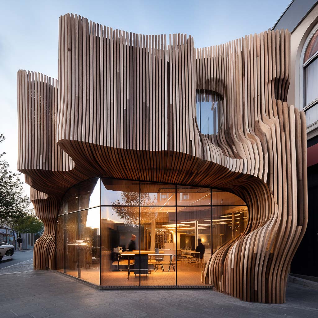 Timber Building Concept 1473 - Dezign Ark