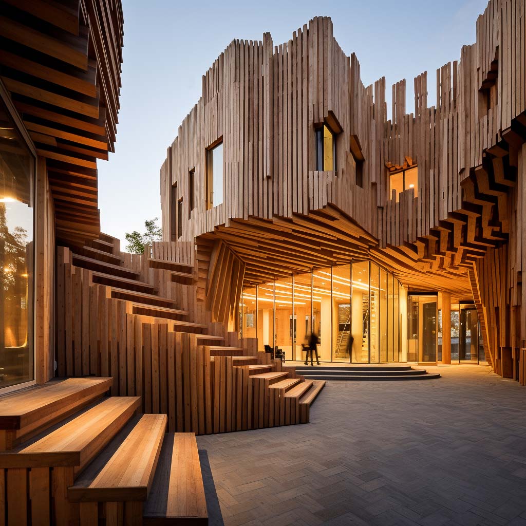 Timber Building Concept 1501 - Dezign Ark