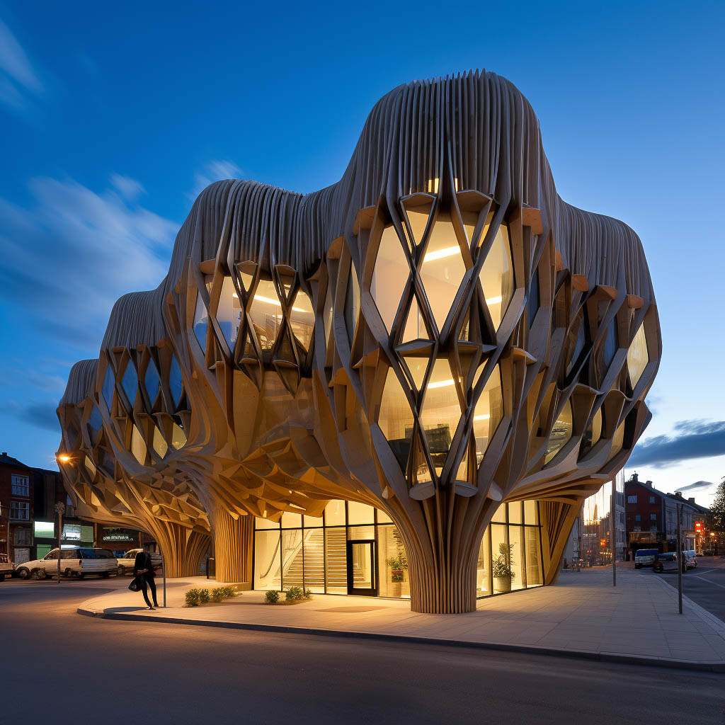 Timber Building Concept 1912 - Dezign Ark