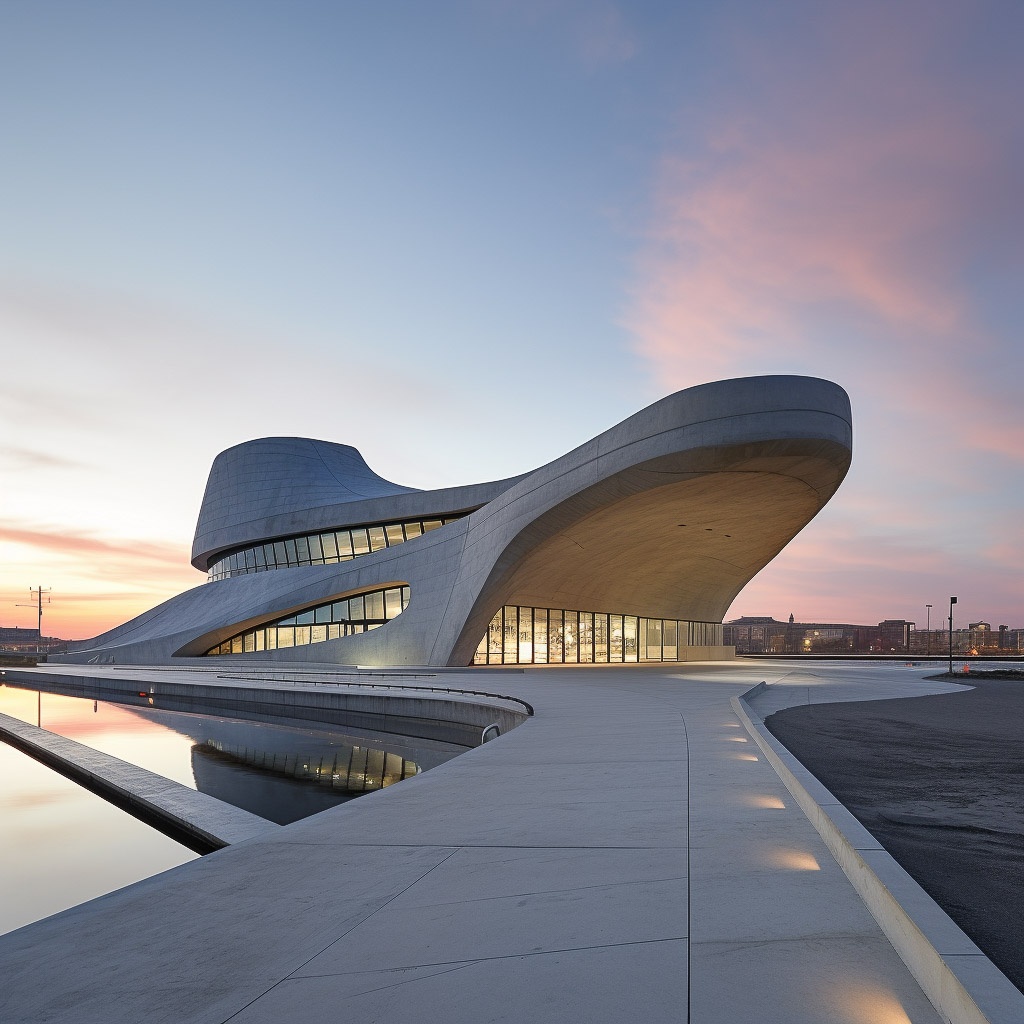 Concrete Building Concept 394 - Dezign Ark