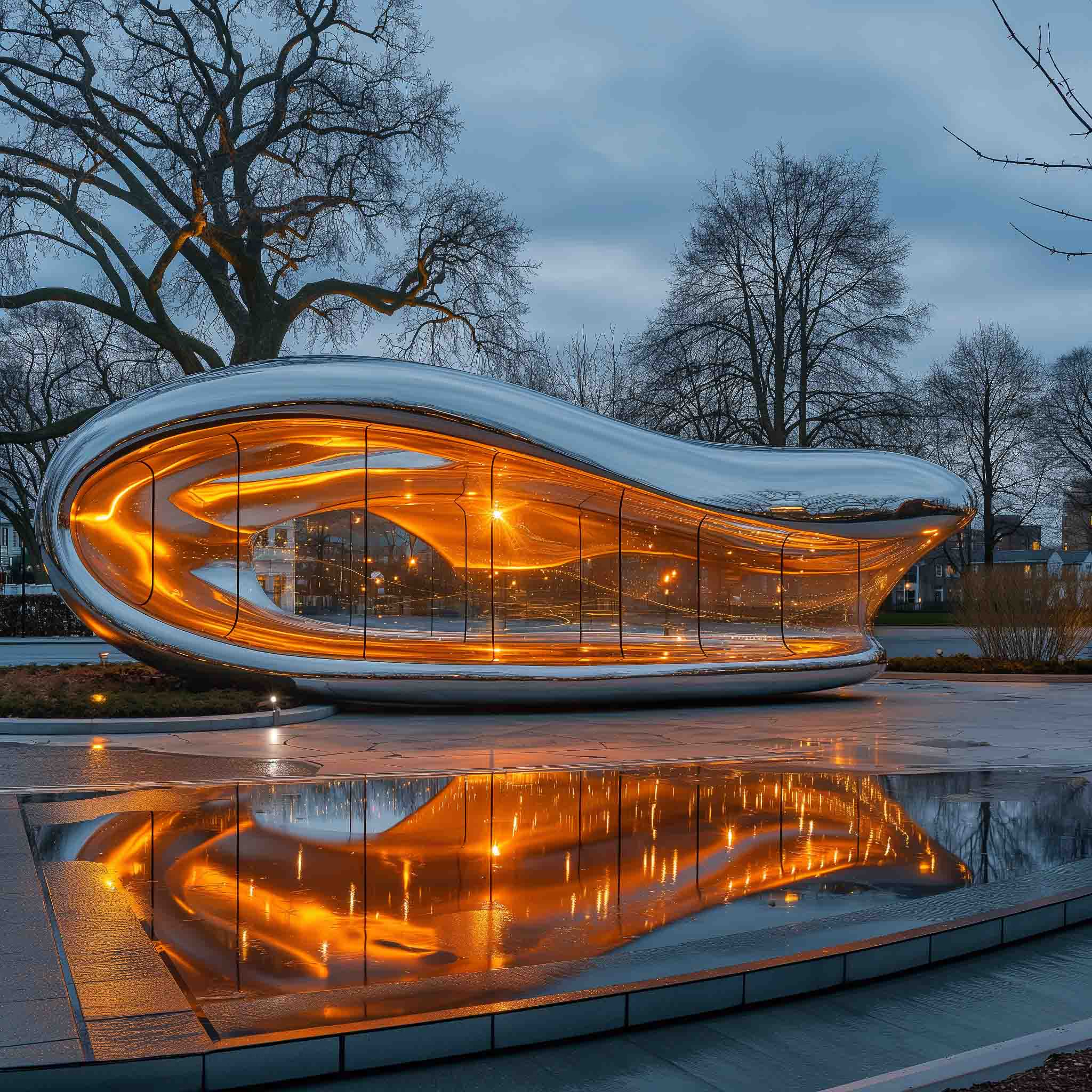 Pavilion Building Concept 100 - Dezign Ark