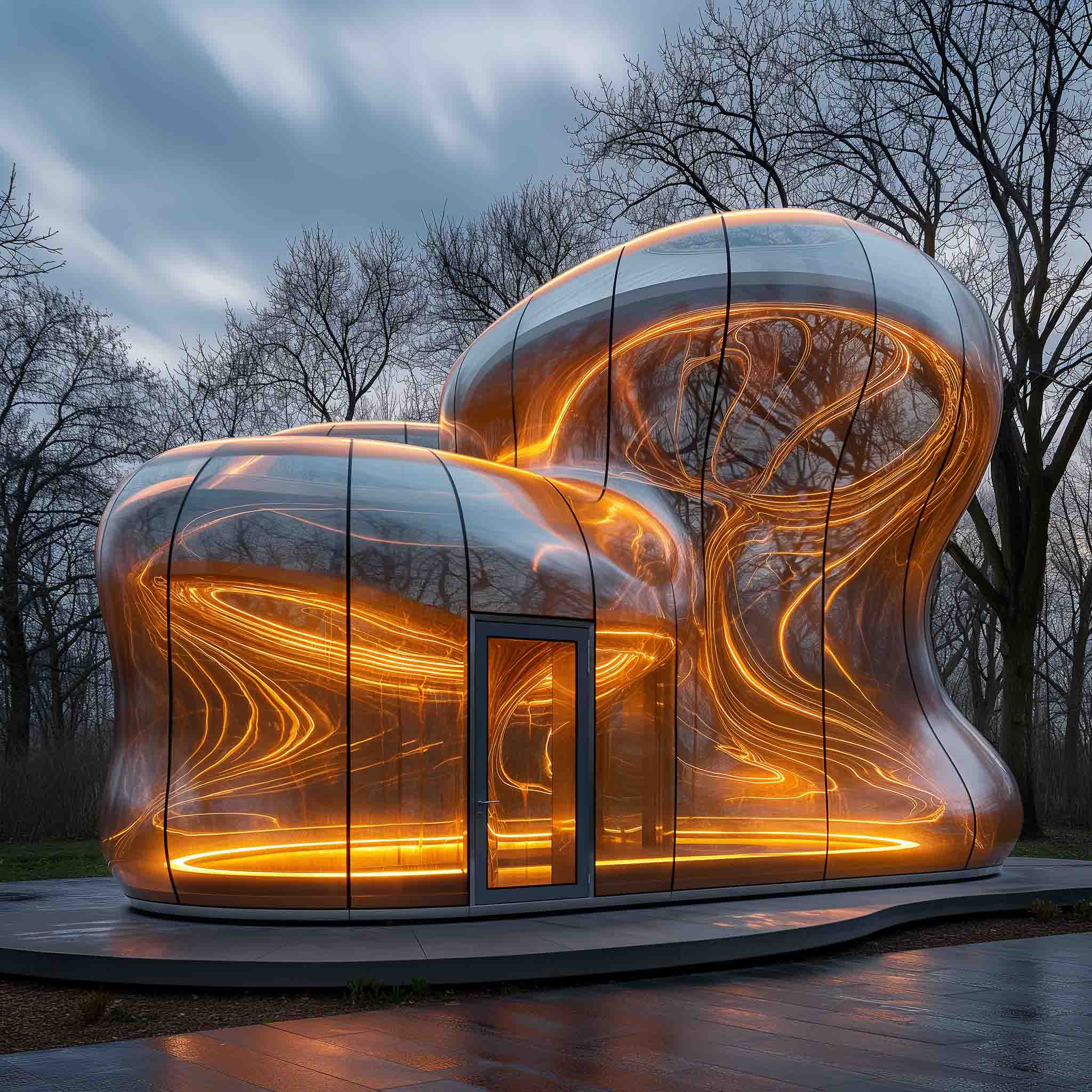 Pavilion Building Concept 1000 - Dezign Ark