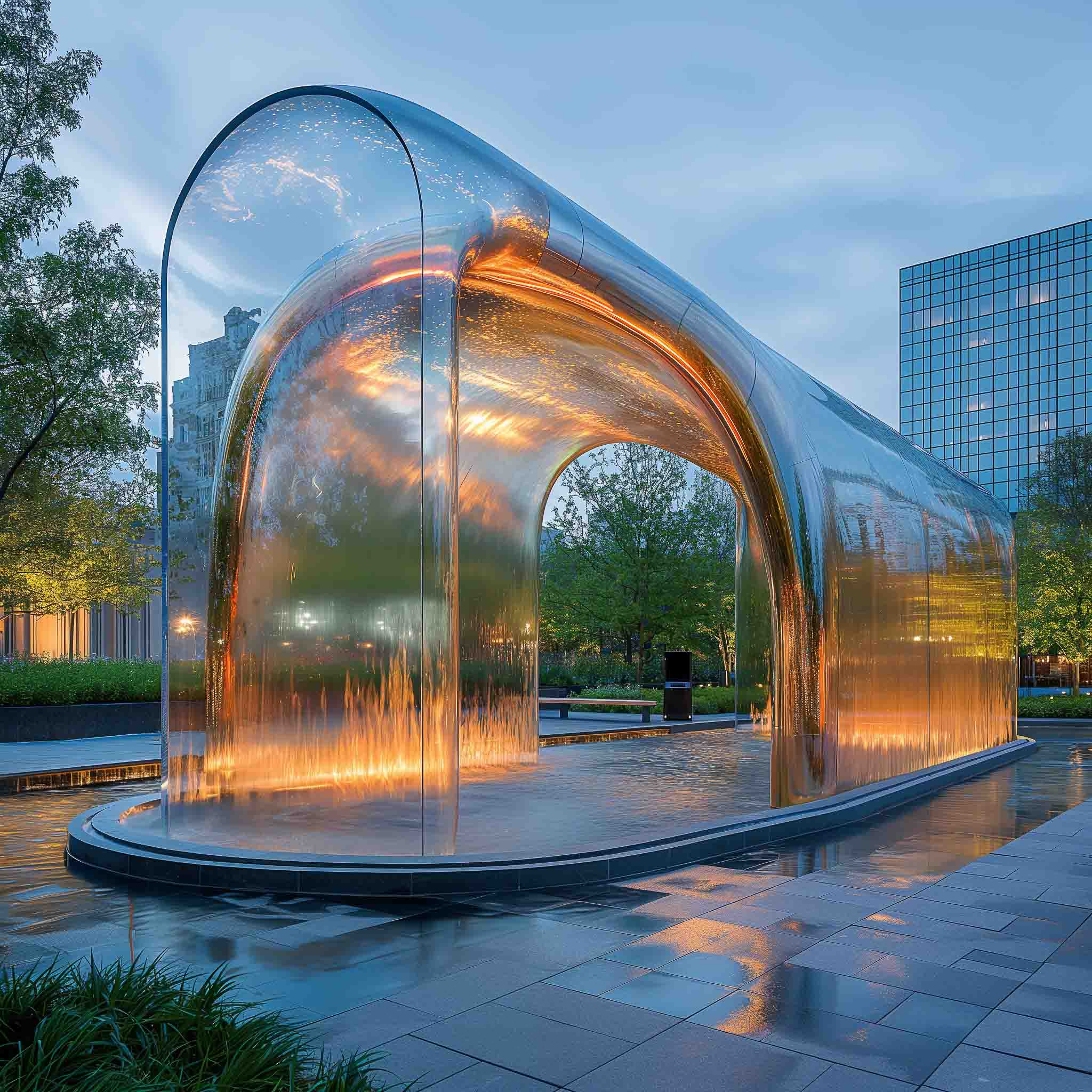 Pavilion Building Concept 1059 - Dezign Ark