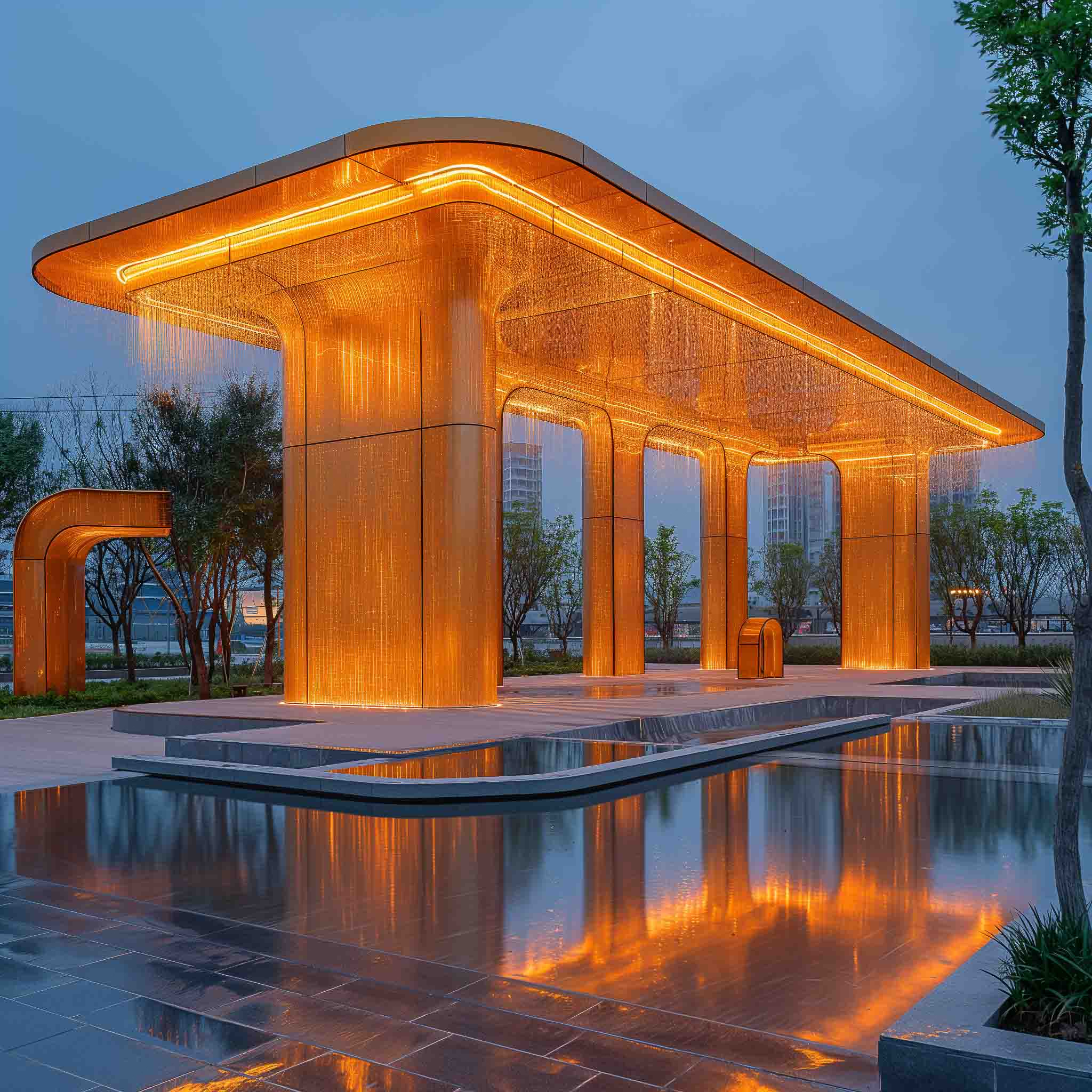 Pavilion Building Concept 1062 - Dezign Ark