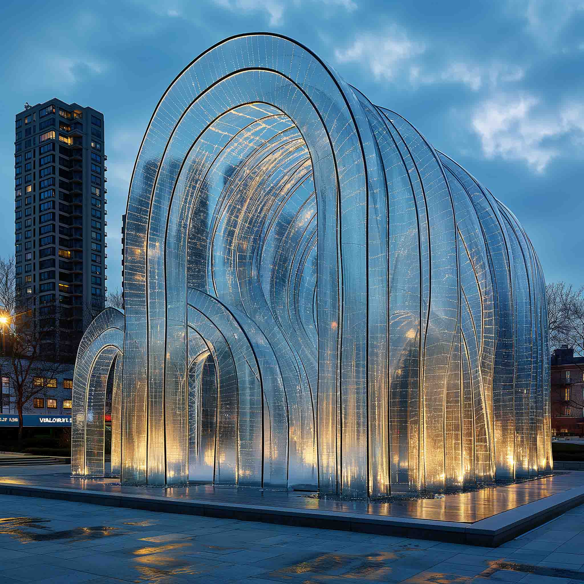 Pavilion Building Concept 1225 - Dezign Ark