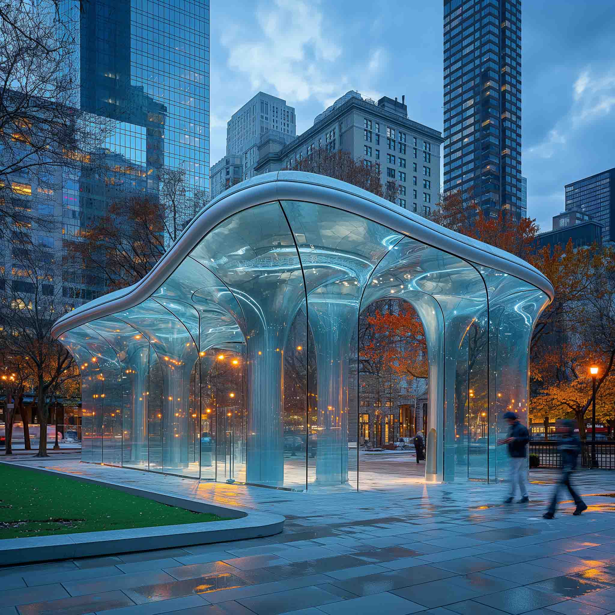 Pavilion Building Concept 1246 - Dezign Ark