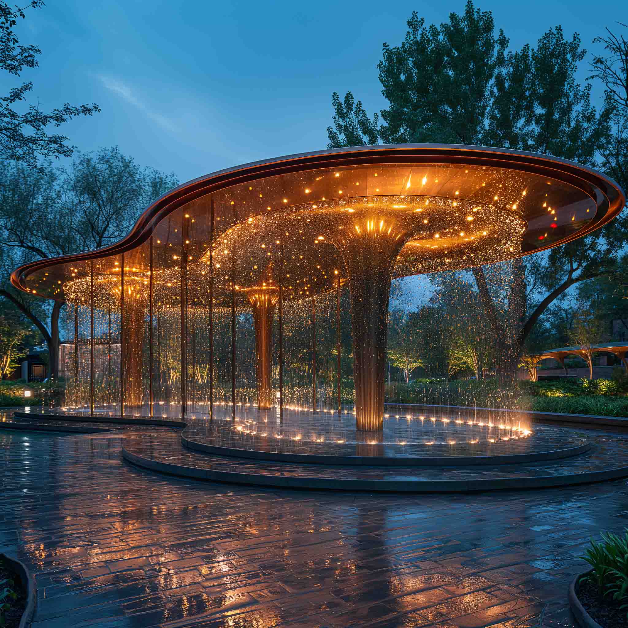 Pavilion Building Concept 1277 - Dezign Ark