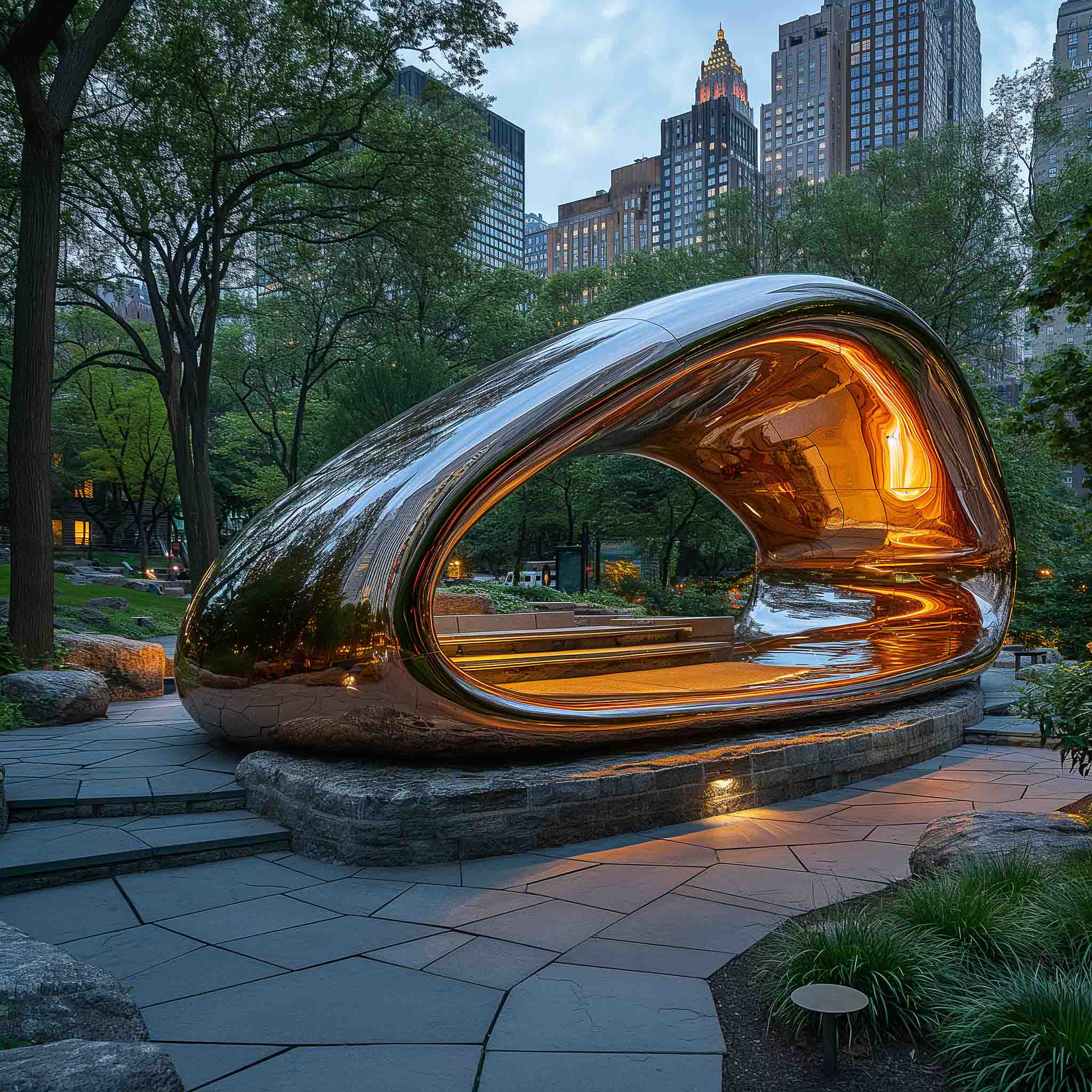 Pavilion Building Concept 1491 - Dezign Ark