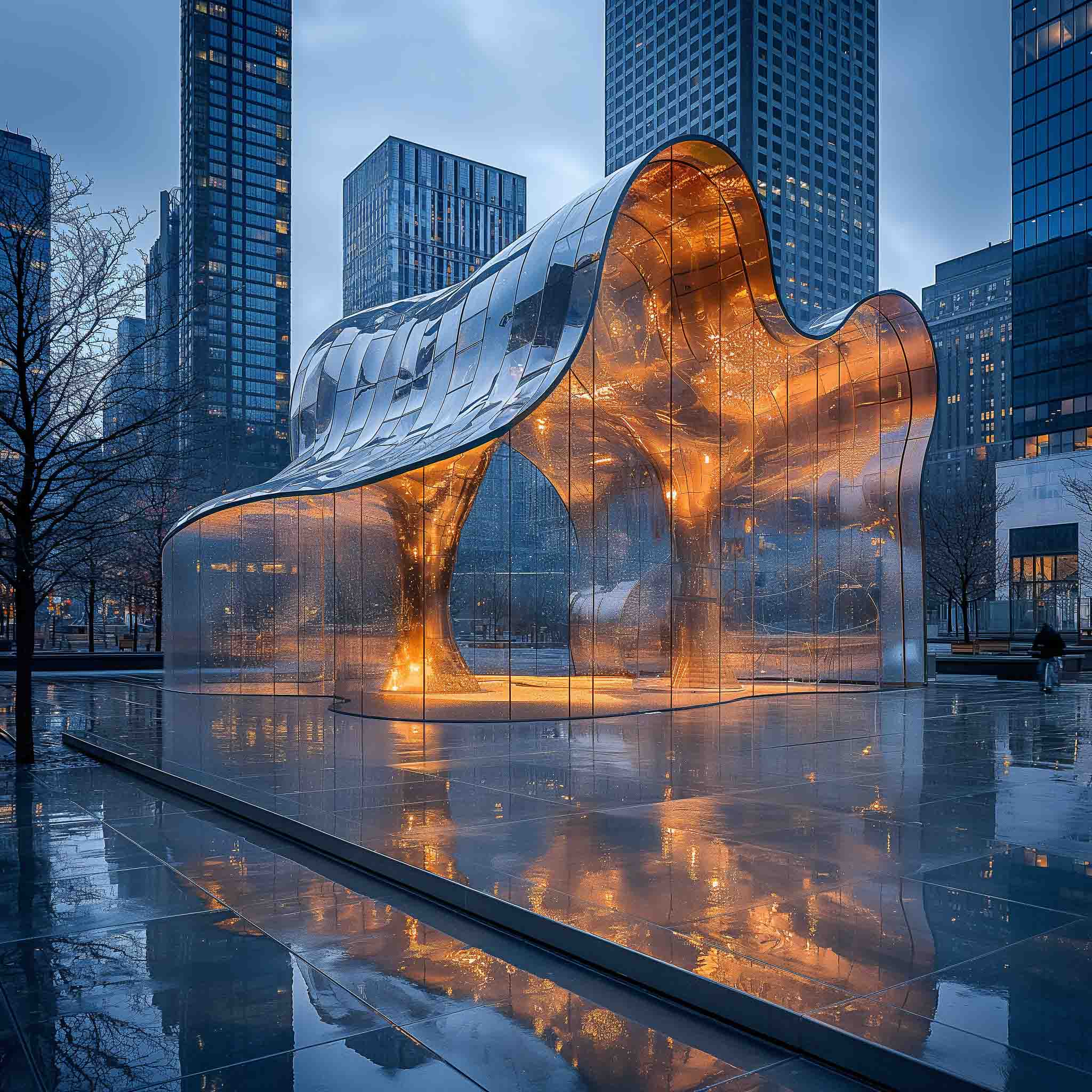 Pavilion Building Concept 1524 - Dezign Ark