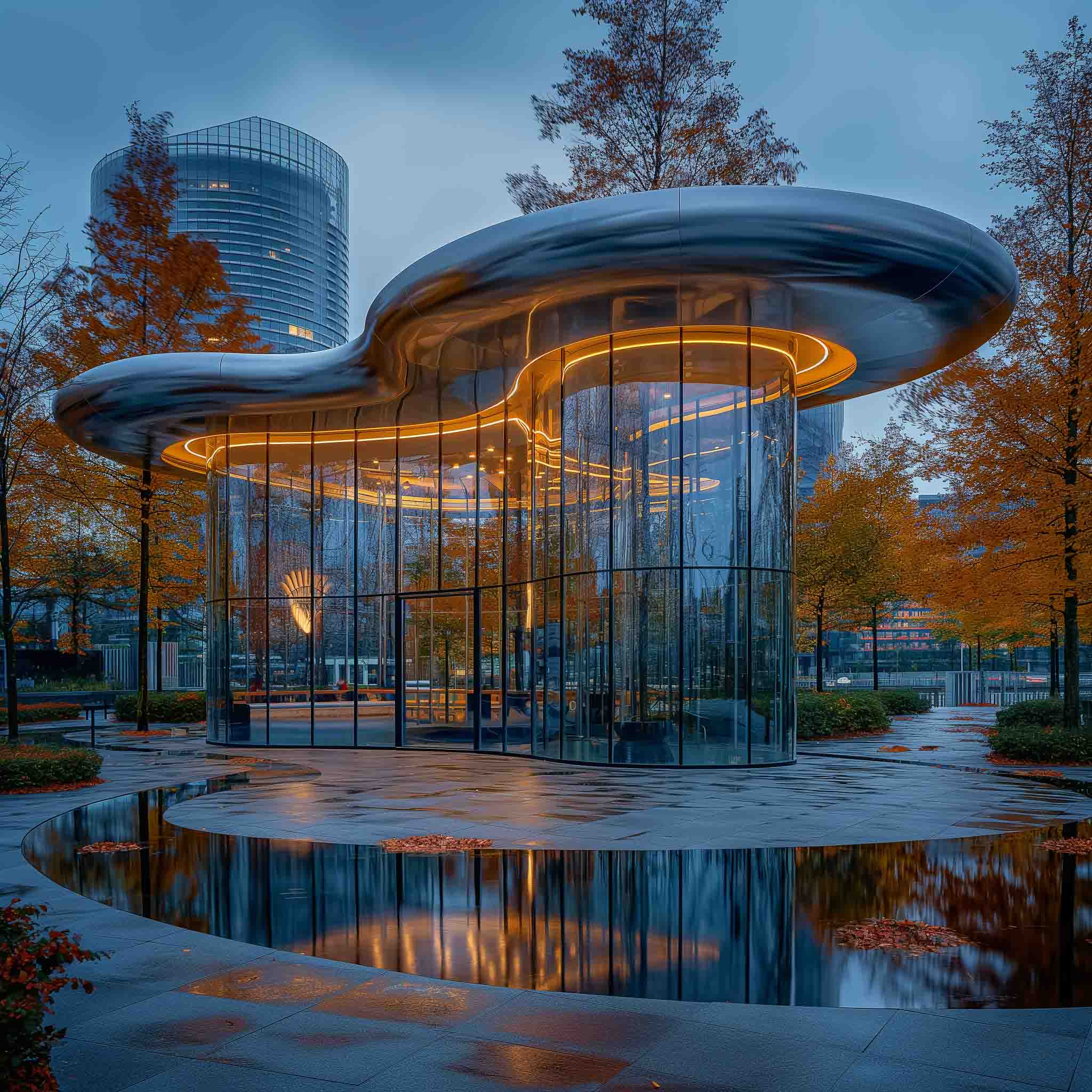 Pavilion Building Concept 1871 - Dezign Ark