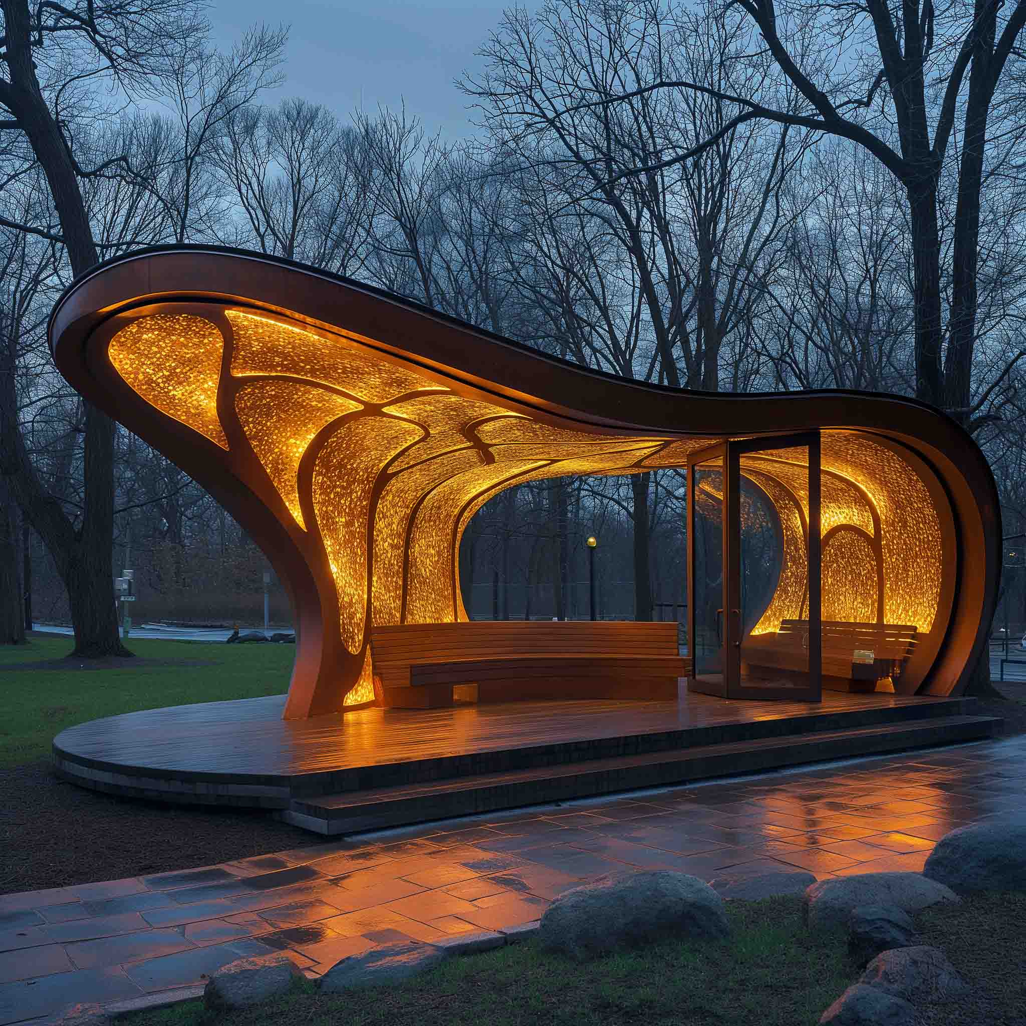 Pavilion Building Concept 1889 - Dezign Ark