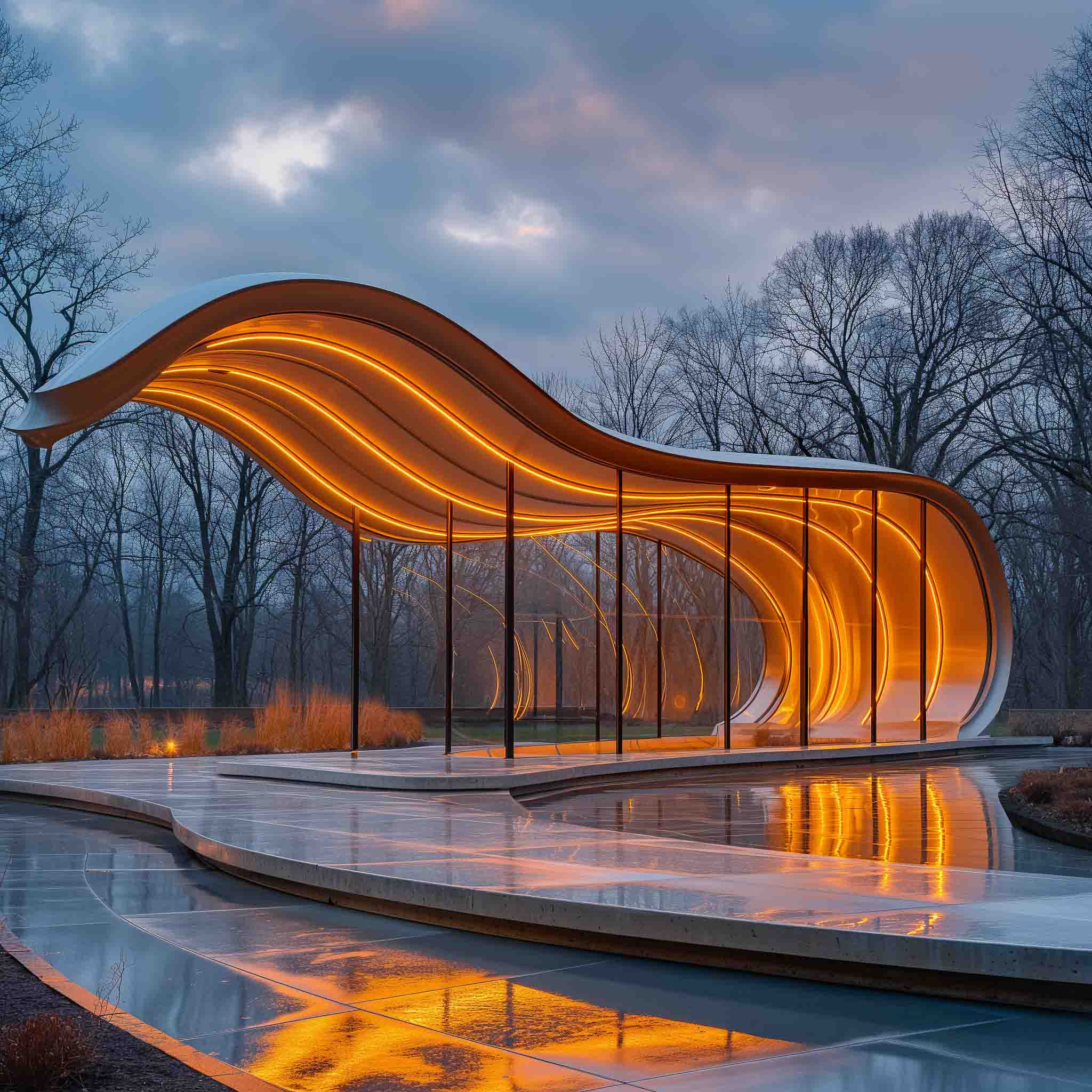 Pavilion Building Concept 1932 - Dezign Ark