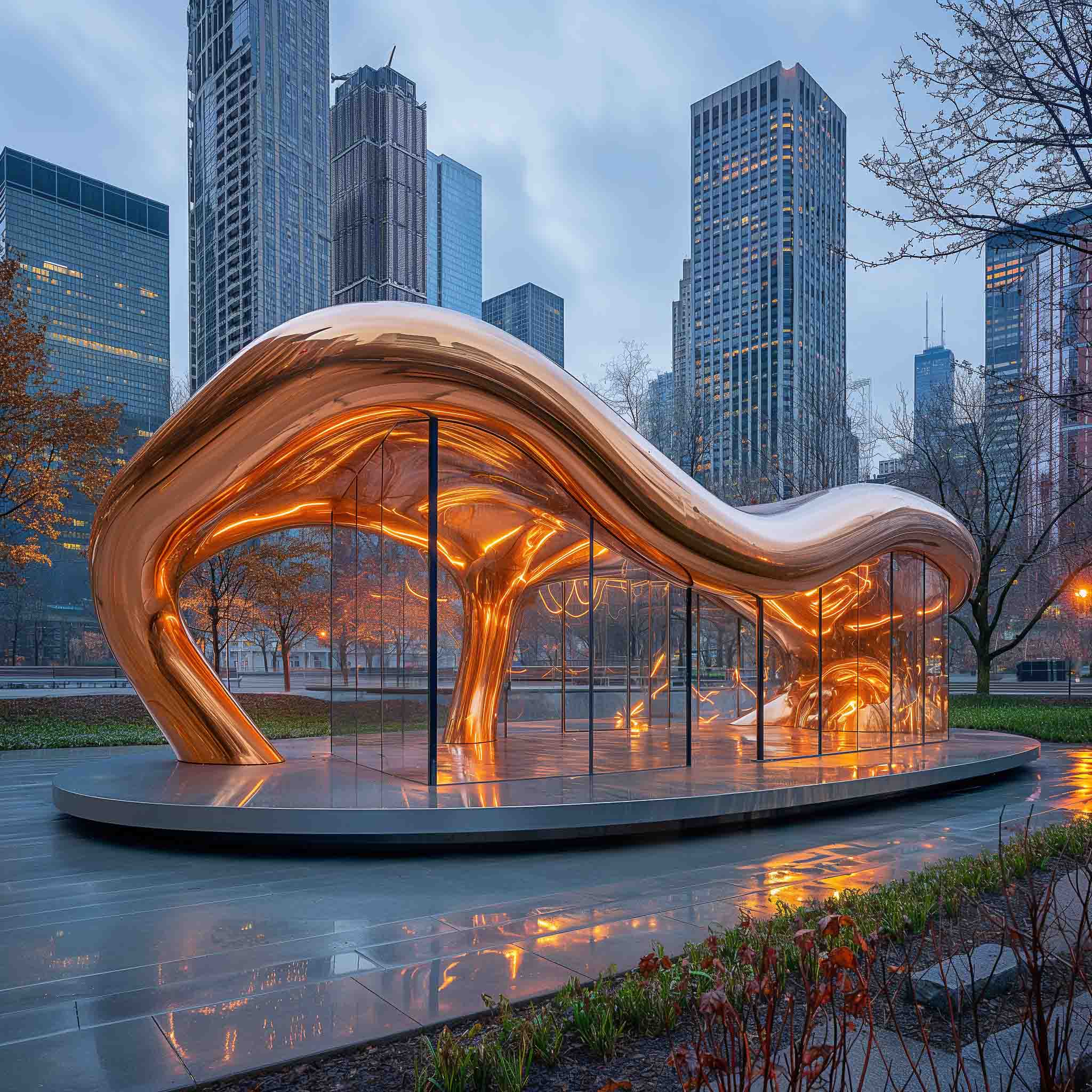 Pavilion Building Concept 1999 - Dezign Ark