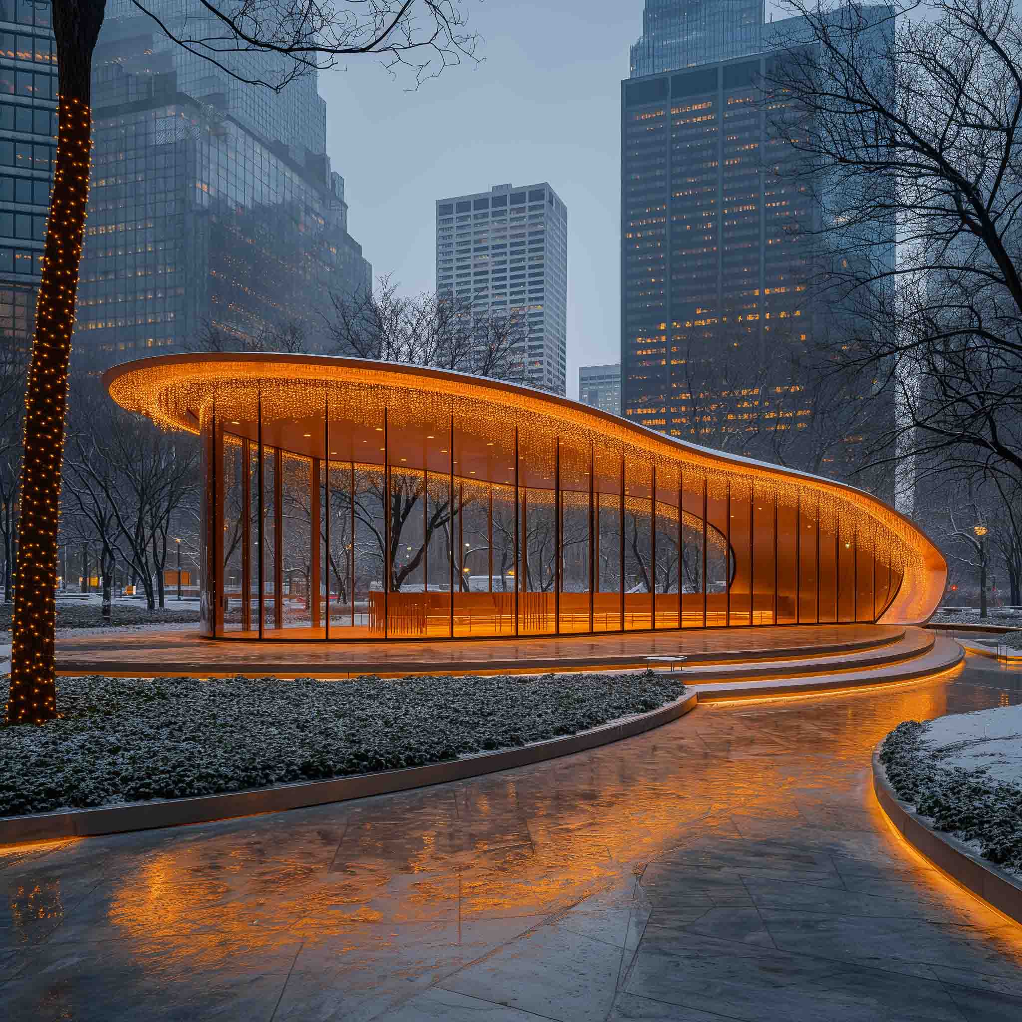 Pavilion Building Concept 2024 - Dezign Ark