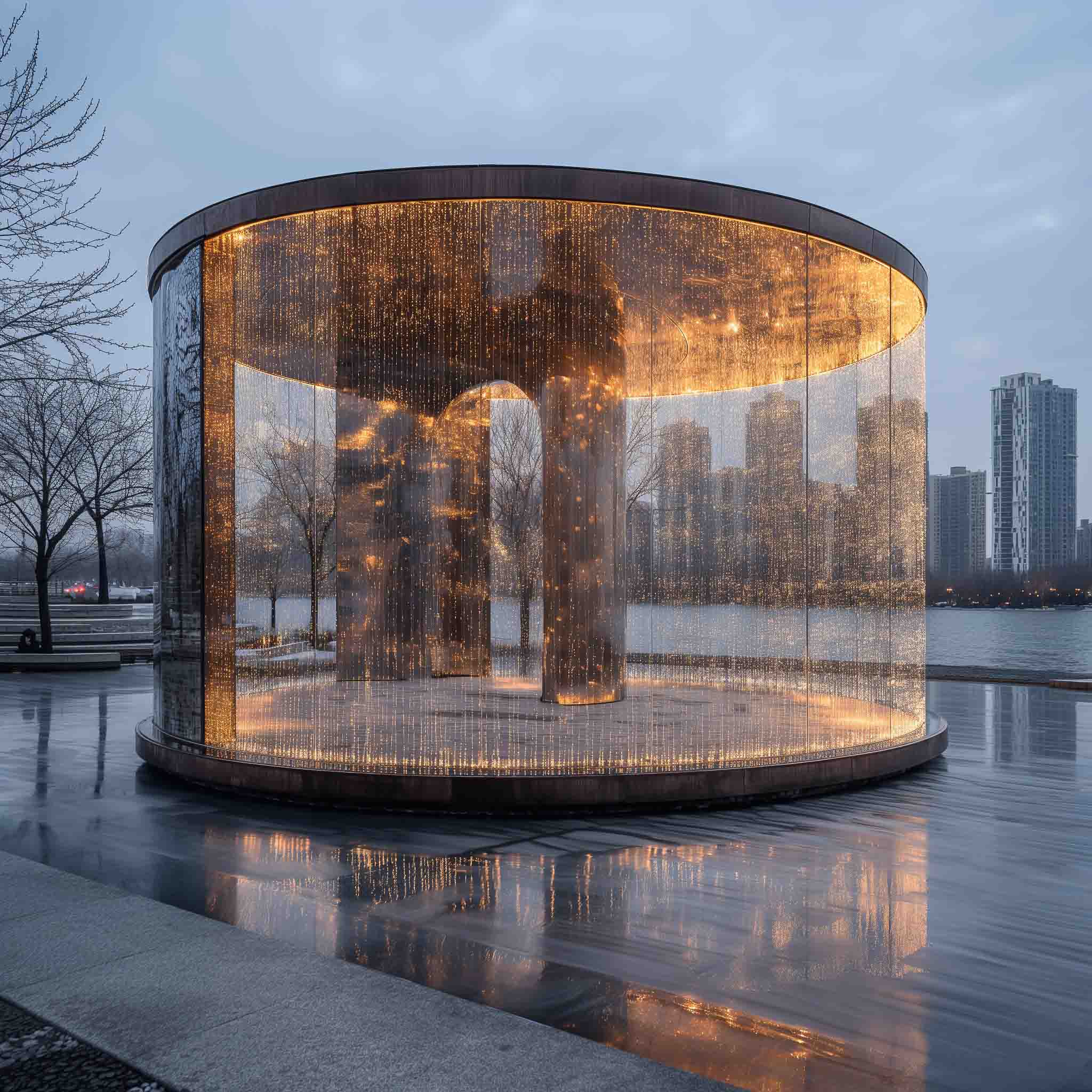 Pavilion Building Concept 2131 - Dezign Ark