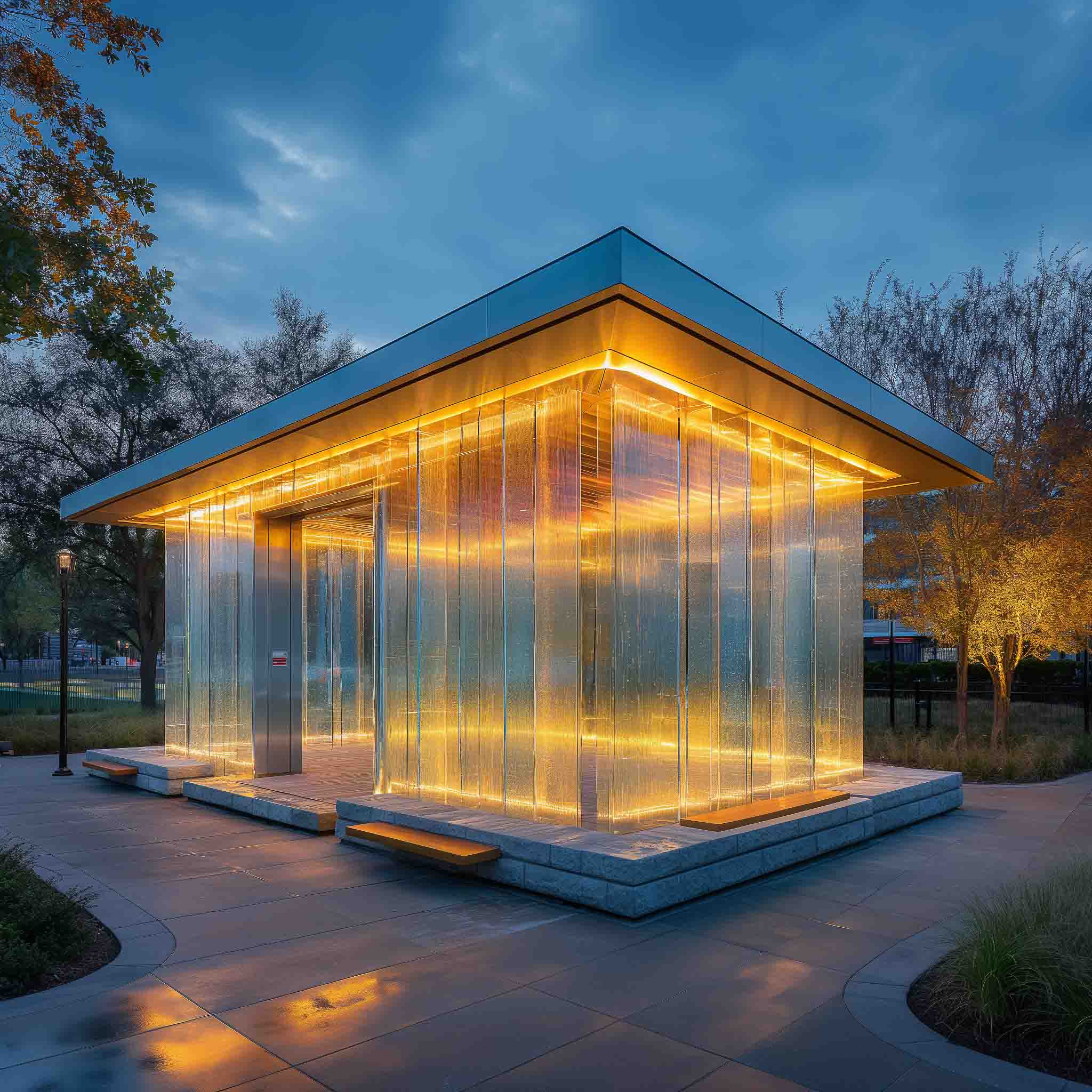 Pavilion Building Concept 2215 - Dezign Ark