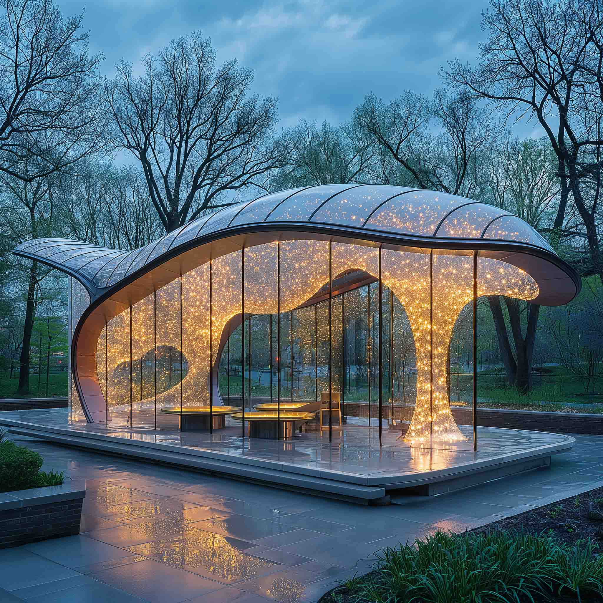 Pavilion Building Concept 2272 - Dezign Ark