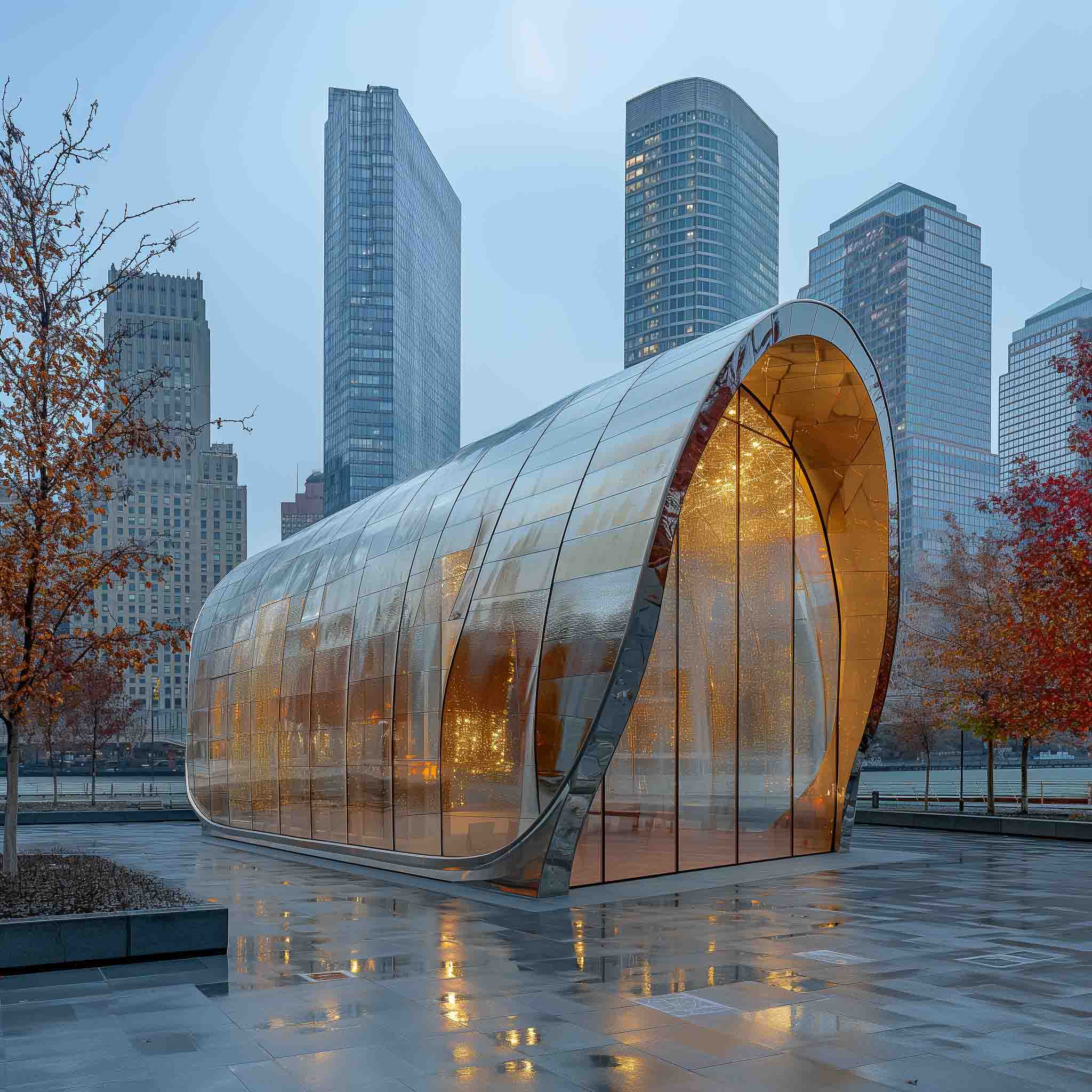 Pavilion Building Concept 2500 - Dezign Ark