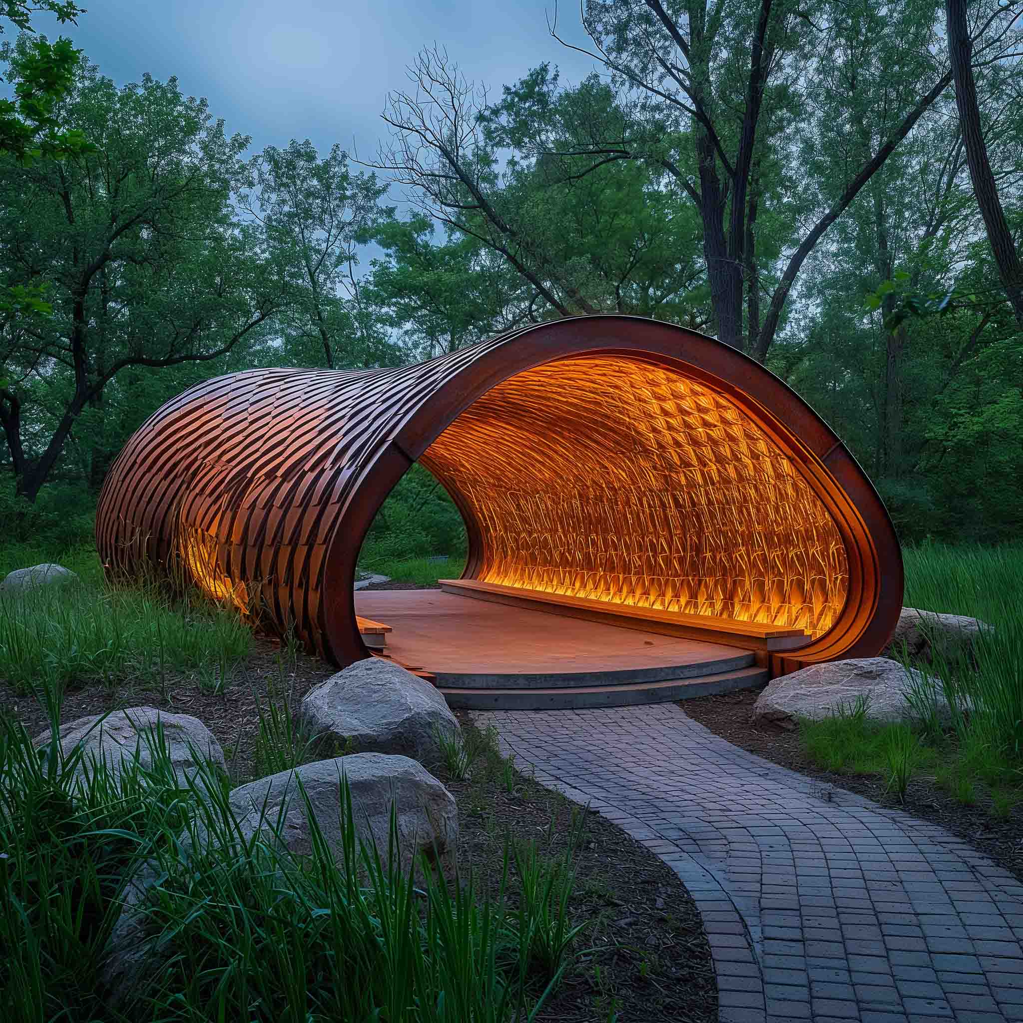 Pavilion Building Concept 265 - Dezign Ark