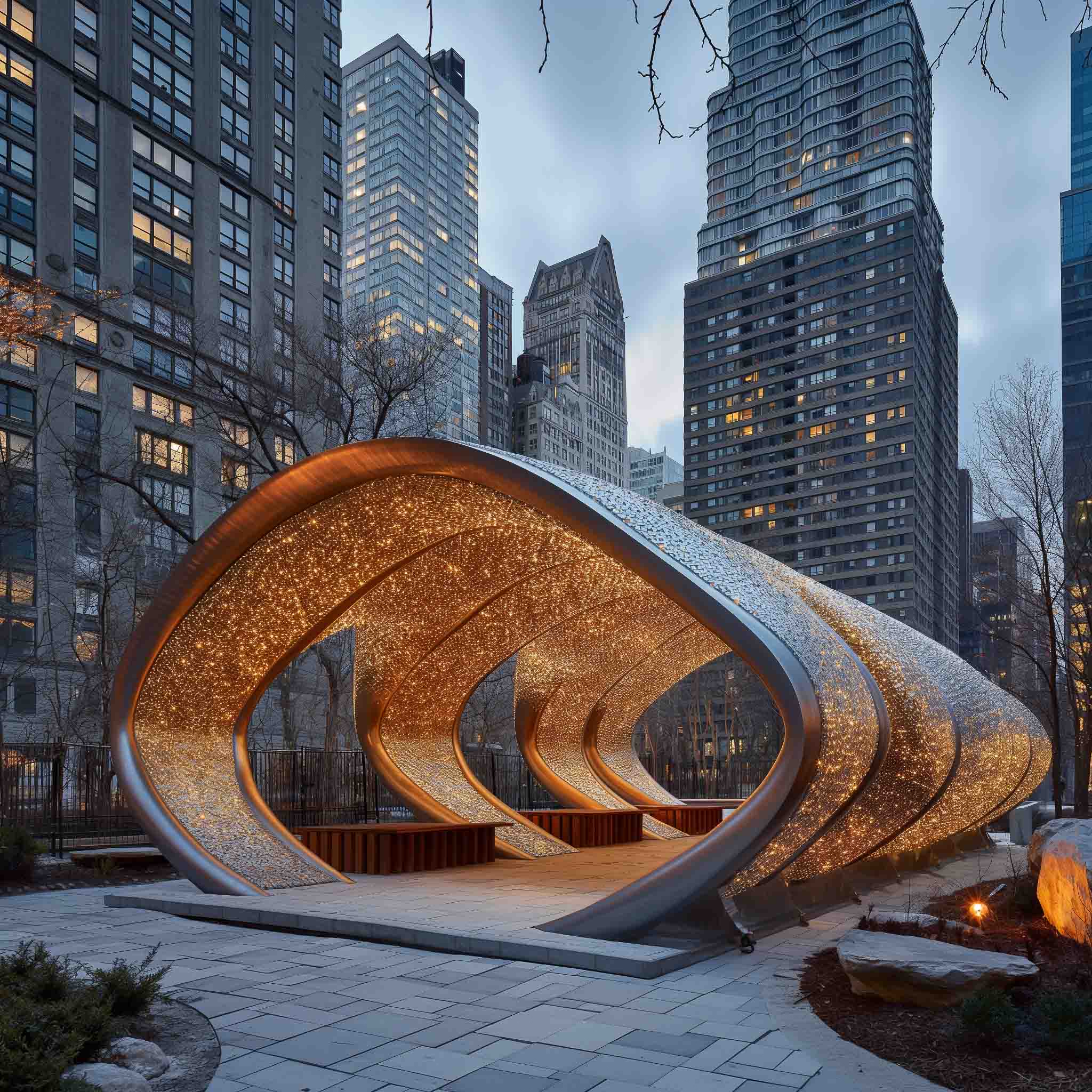 Pavilion Building Concept 2662 - Dezign Ark