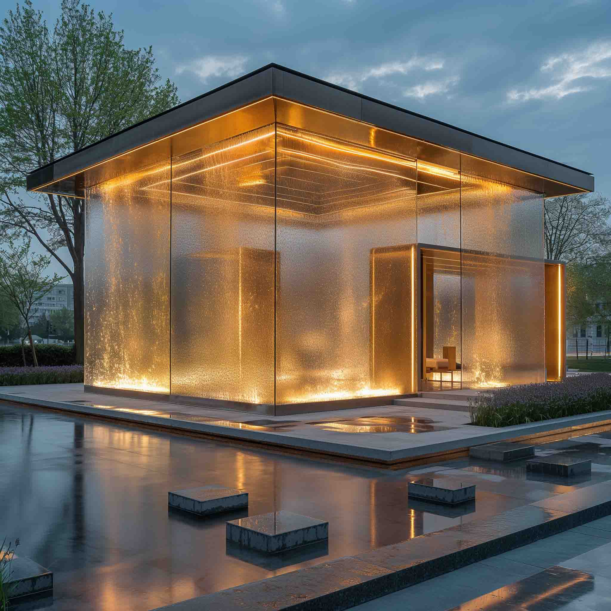 Pavilion Building Concept 282 - Dezign Ark