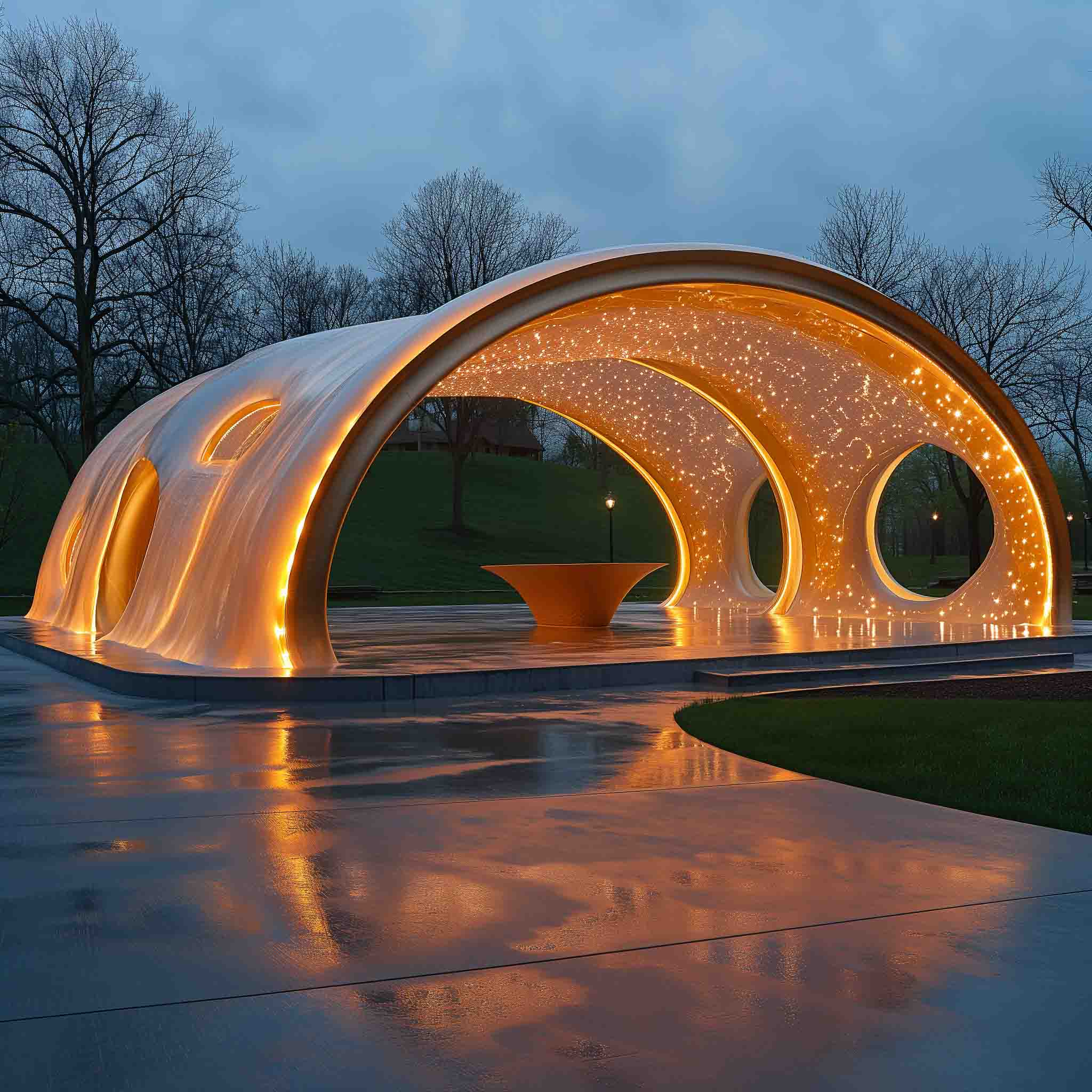 Pavilion Building Concept 285 - Dezign Ark