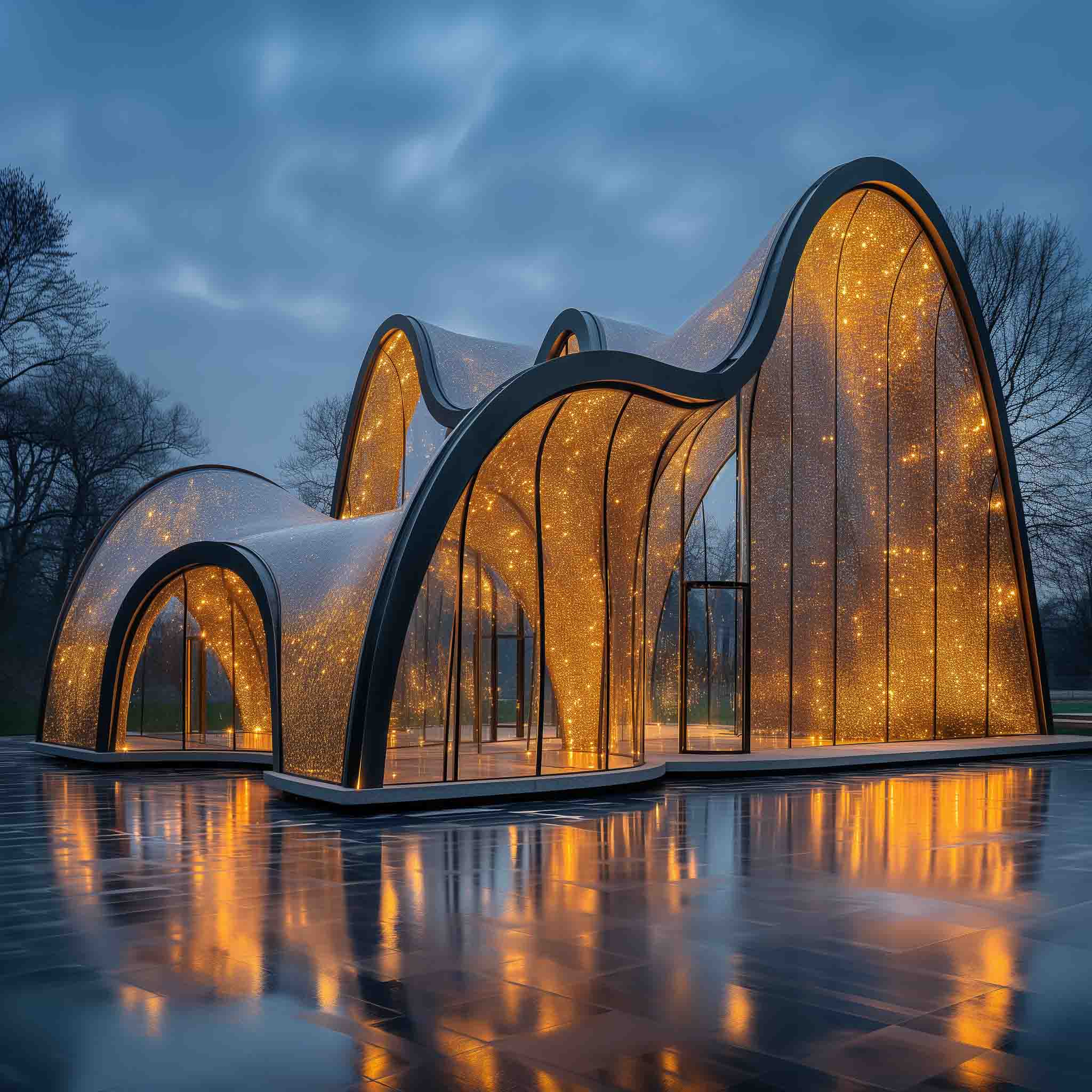 Pavilion Building Concept 316 - Dezign Ark