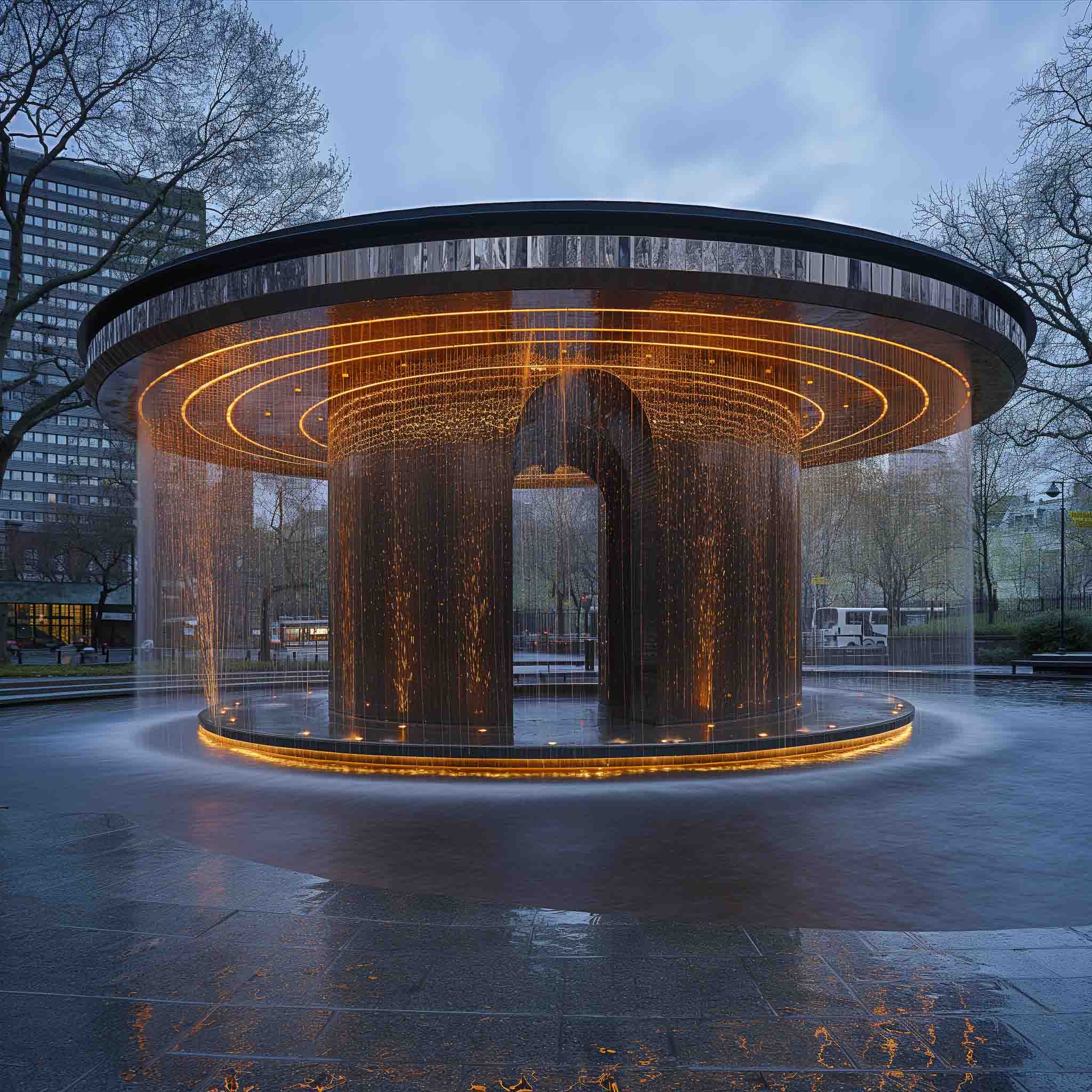 Pavilion Building Concept 460 - Dezign Ark