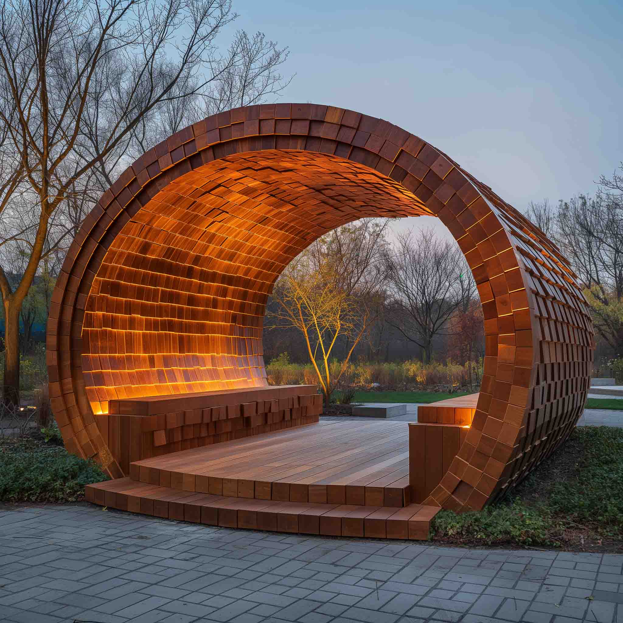 Pavilion Building Concept 47 - Dezign Ark