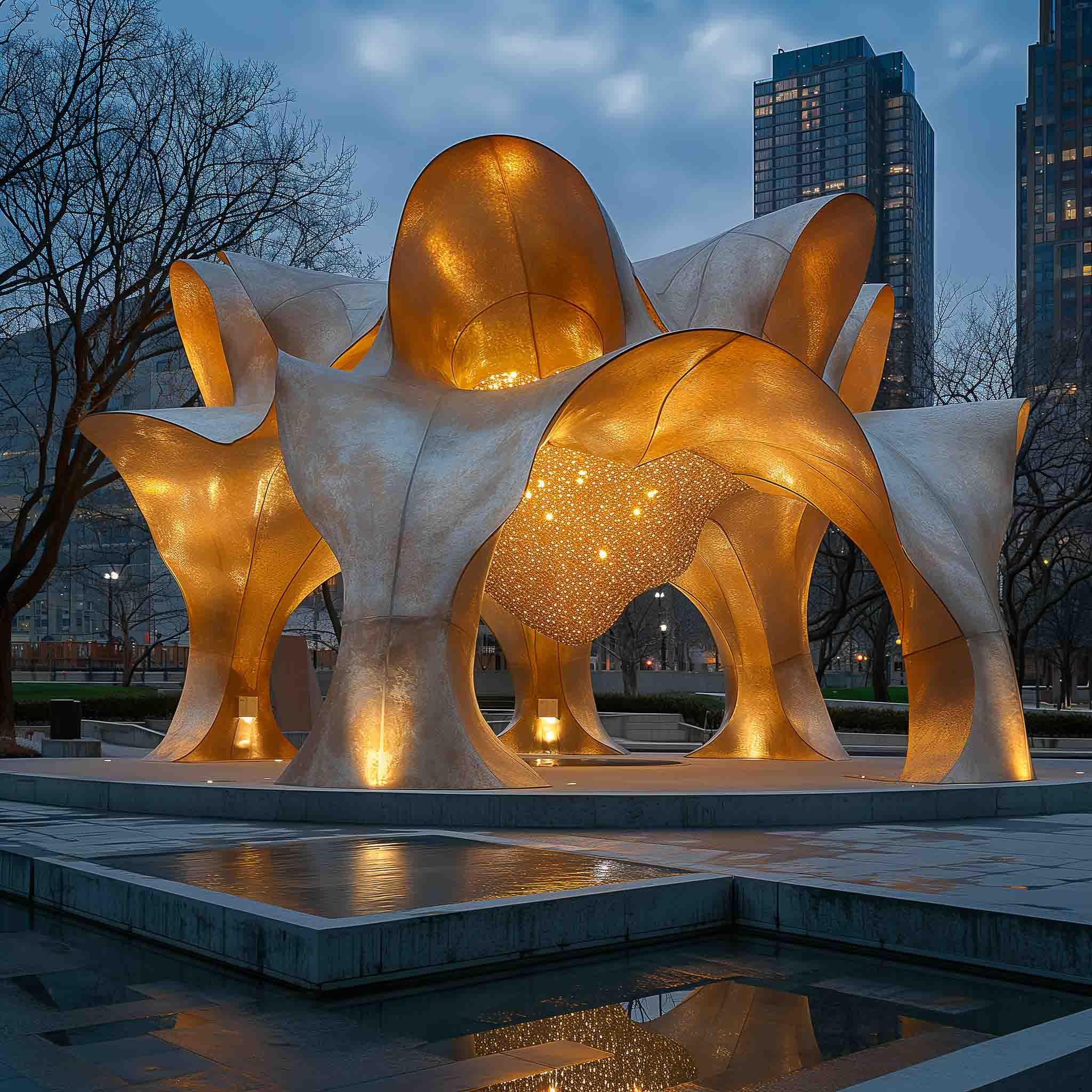 Pavilion Building Concept 483 - Dezign Ark