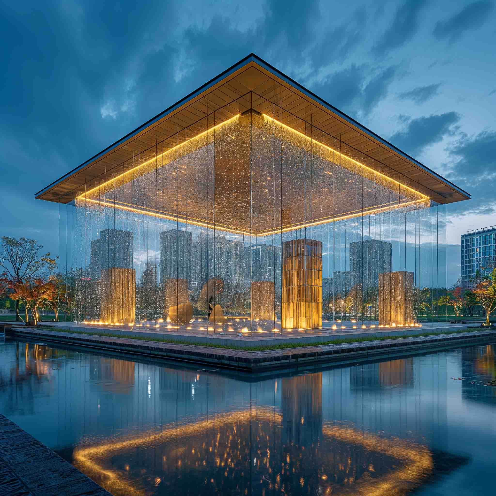 Pavilion Building Concept 485 - Dezign Ark